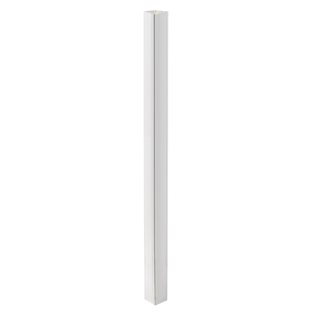4" x 4" x 96" White Vinyl Porch Post Wrap for Wood Posts (Adjustable 3 ...