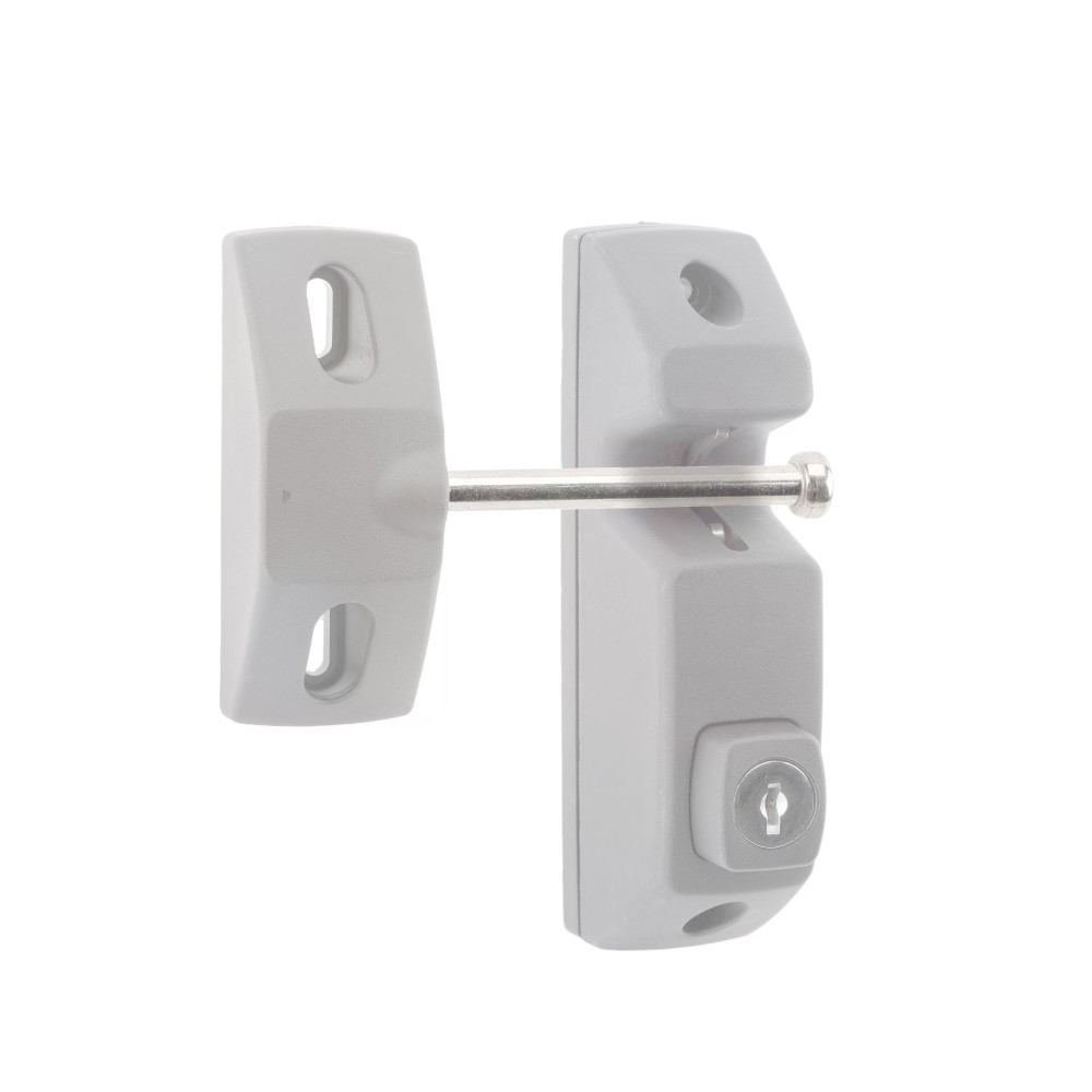 LMT Nylon Locking Gate Latch (White) | Vinyl Fence Fittings