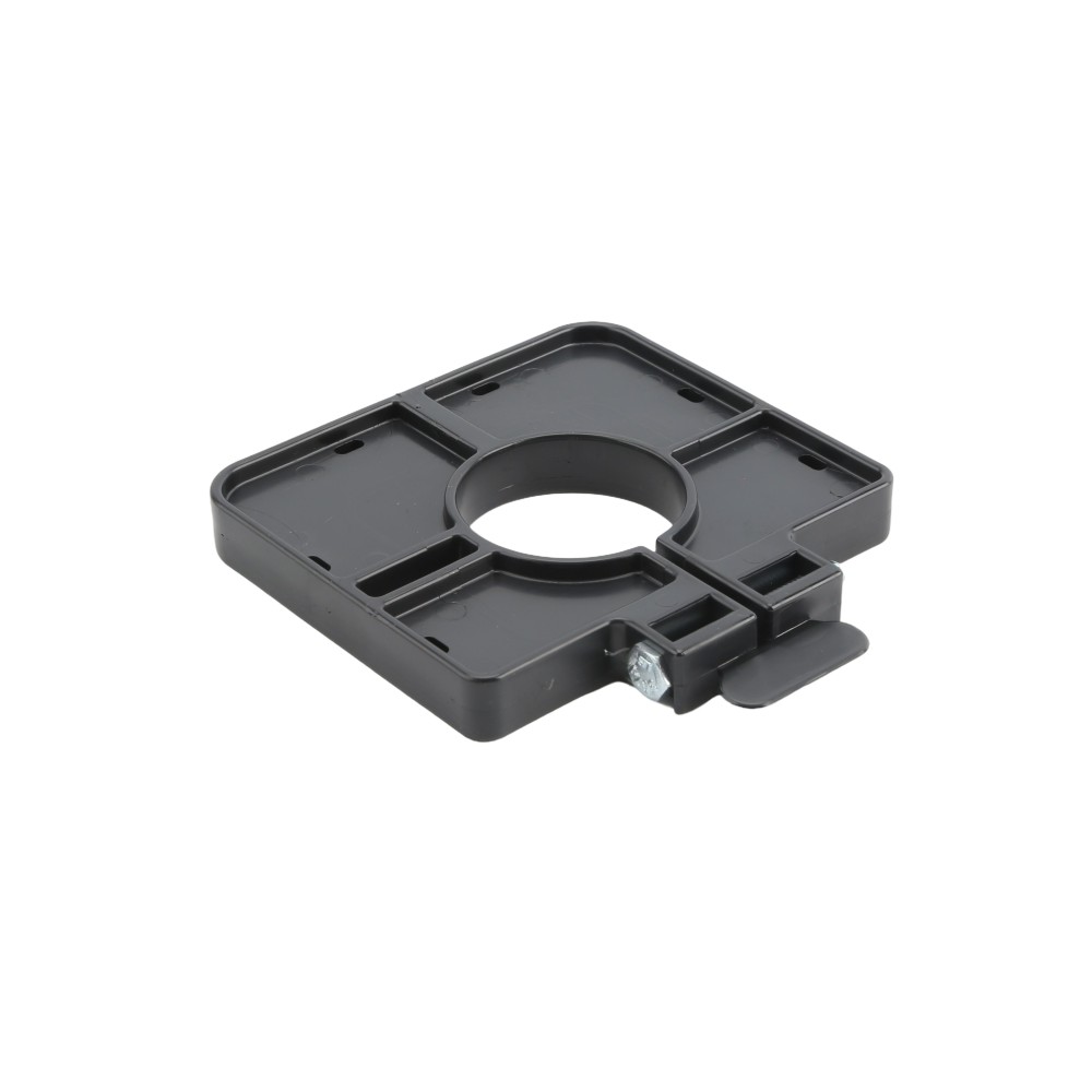 5" x 5" Heavy-Duty EZ Set Vinyl Fence Post Mounting Bracket and Post ...