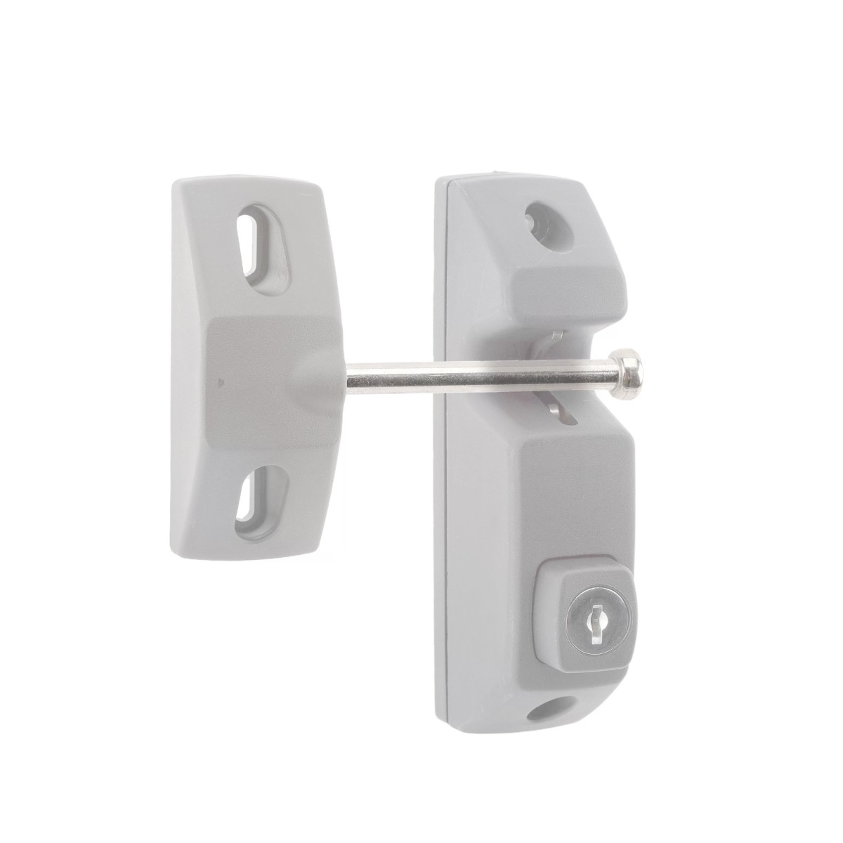 LMT Nylon Locking Gate Latch (White) | Vinyl Fence Fittings