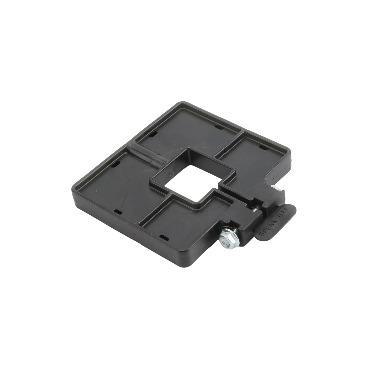 5" x 5" Heavy-Duty EZ Set Vinyl Fence Post Mounting Bracket and Post ...