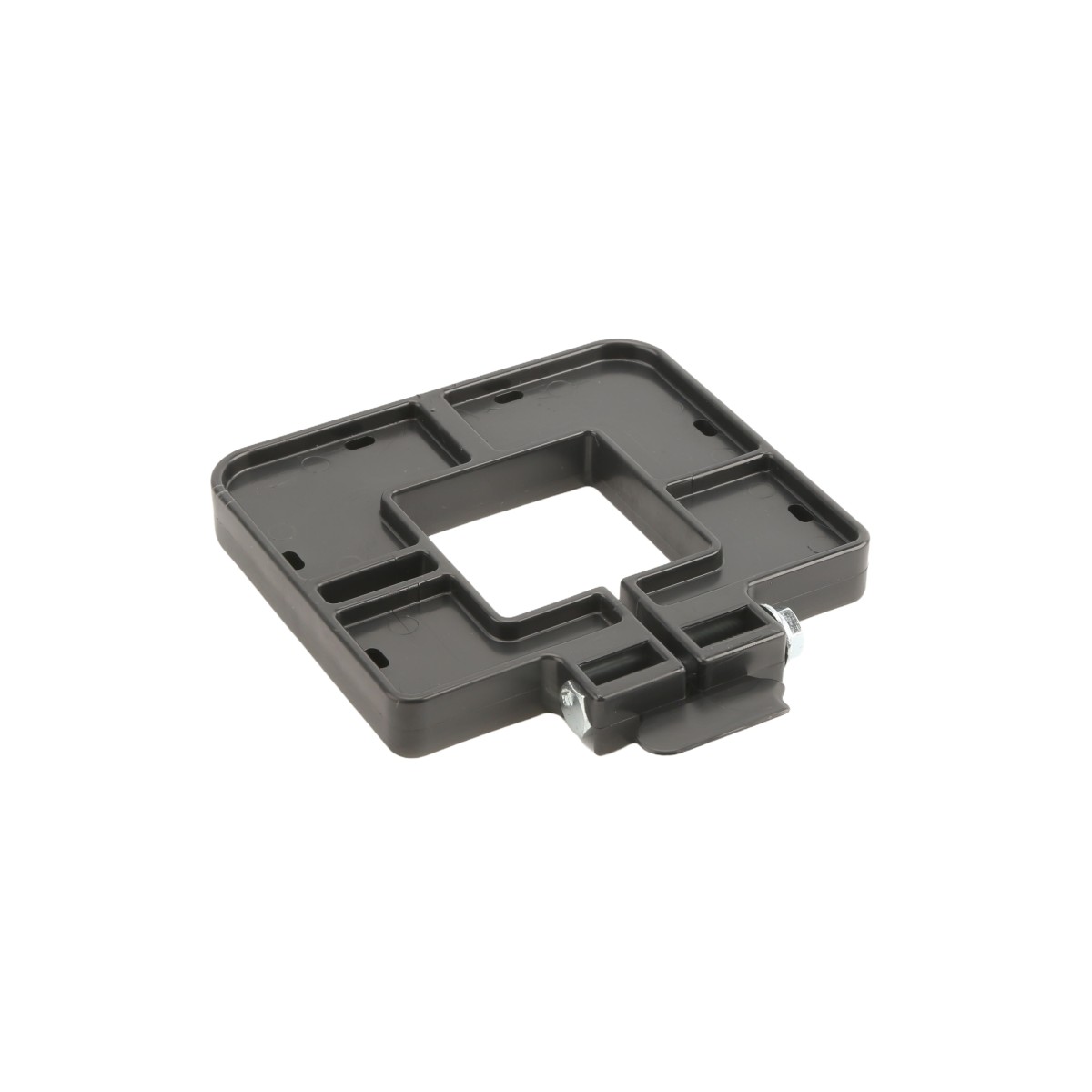 5" x 5" Heavy-Duty EZ Set Vinyl Fence Post Mounting Bracket and Post ...