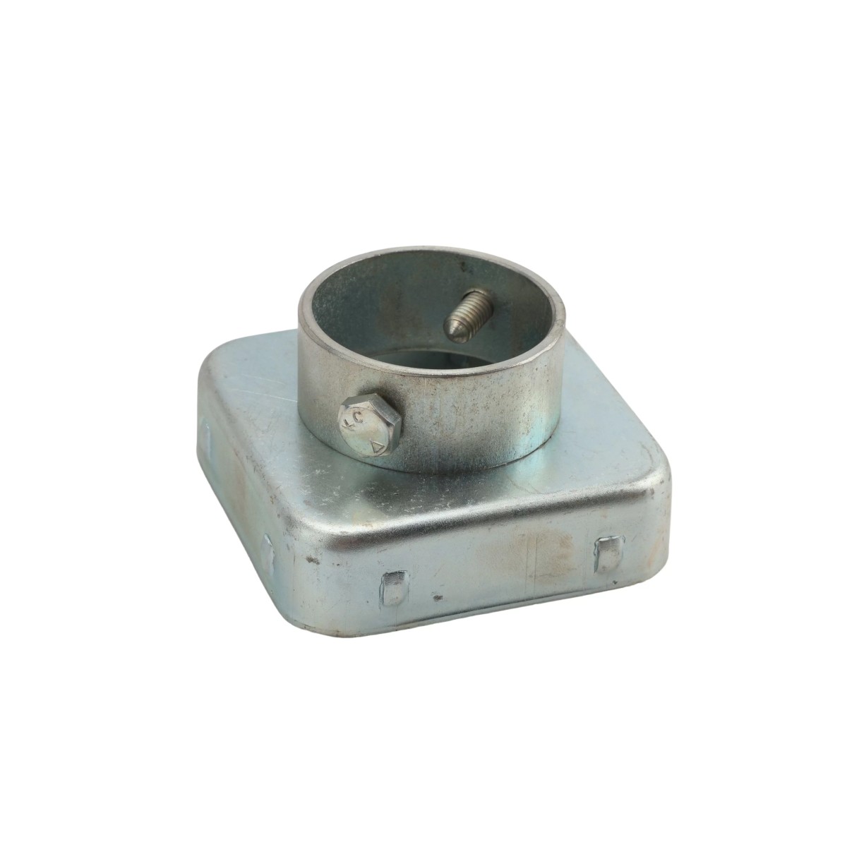 Steel No Dig Donuts for 4" x 4" Vinyl Posts and 2" (1 7/8" OD) Pipe ...