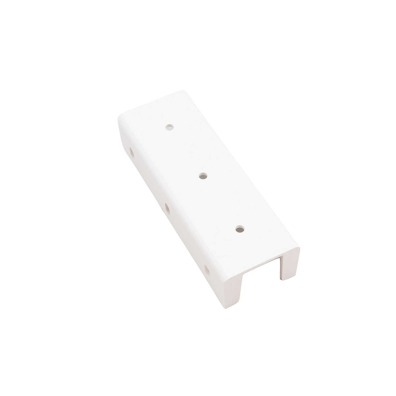 LMT 1 3/4" x 5 1/2" Rail Mount Bracket For Vinyl Fence (White) - 1469 ...