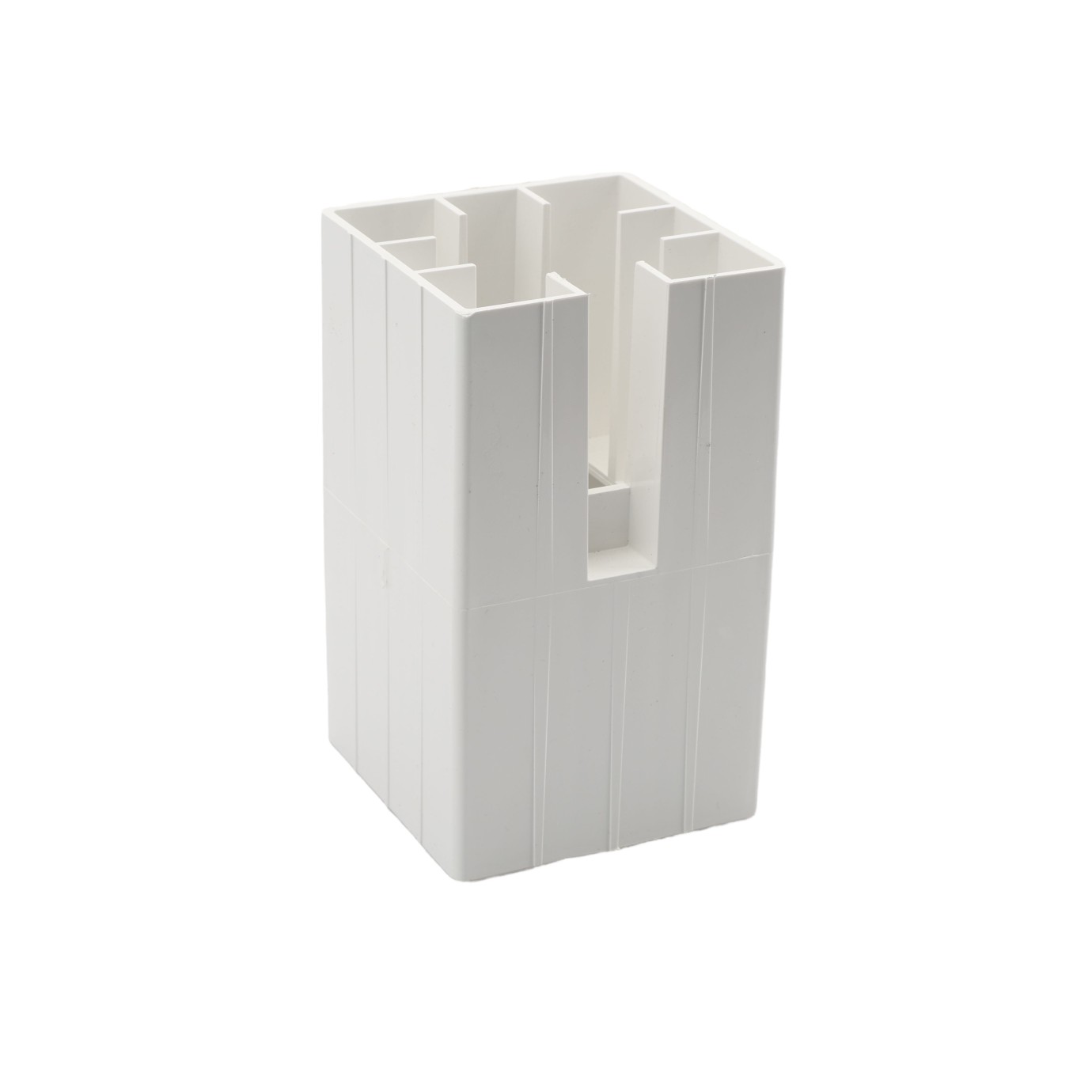 LMT Solid 4" Molded Guide for LMT Post Mounts | Vinyl Fence Fittings