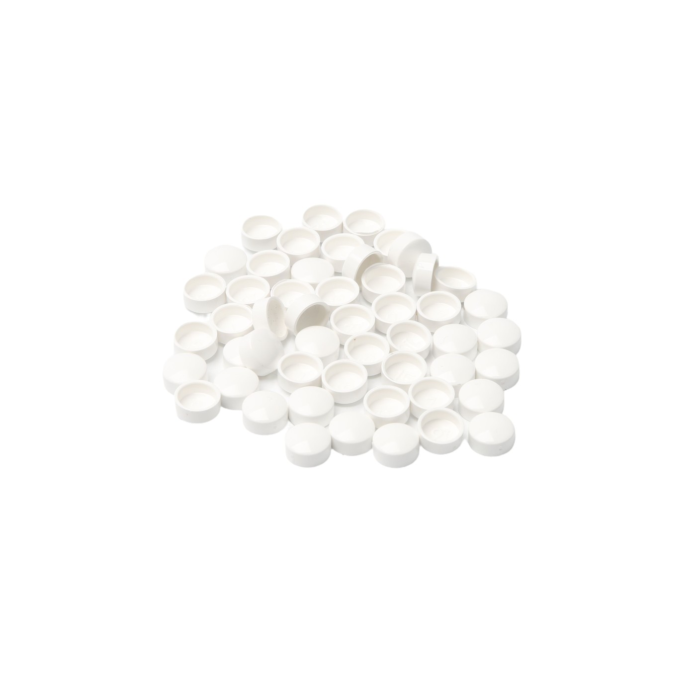 LMT 1132-500-WHITE Screw Snap Caps - White | Vinyl Fence Fittings
