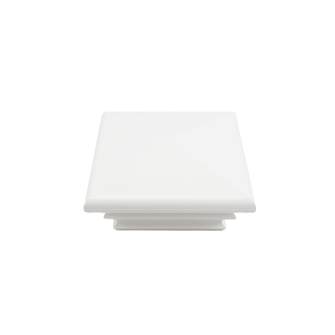 LMT 1139W 4" x 4" Federation Vinyl Post Cap - White | Vinyl Fence Fittings