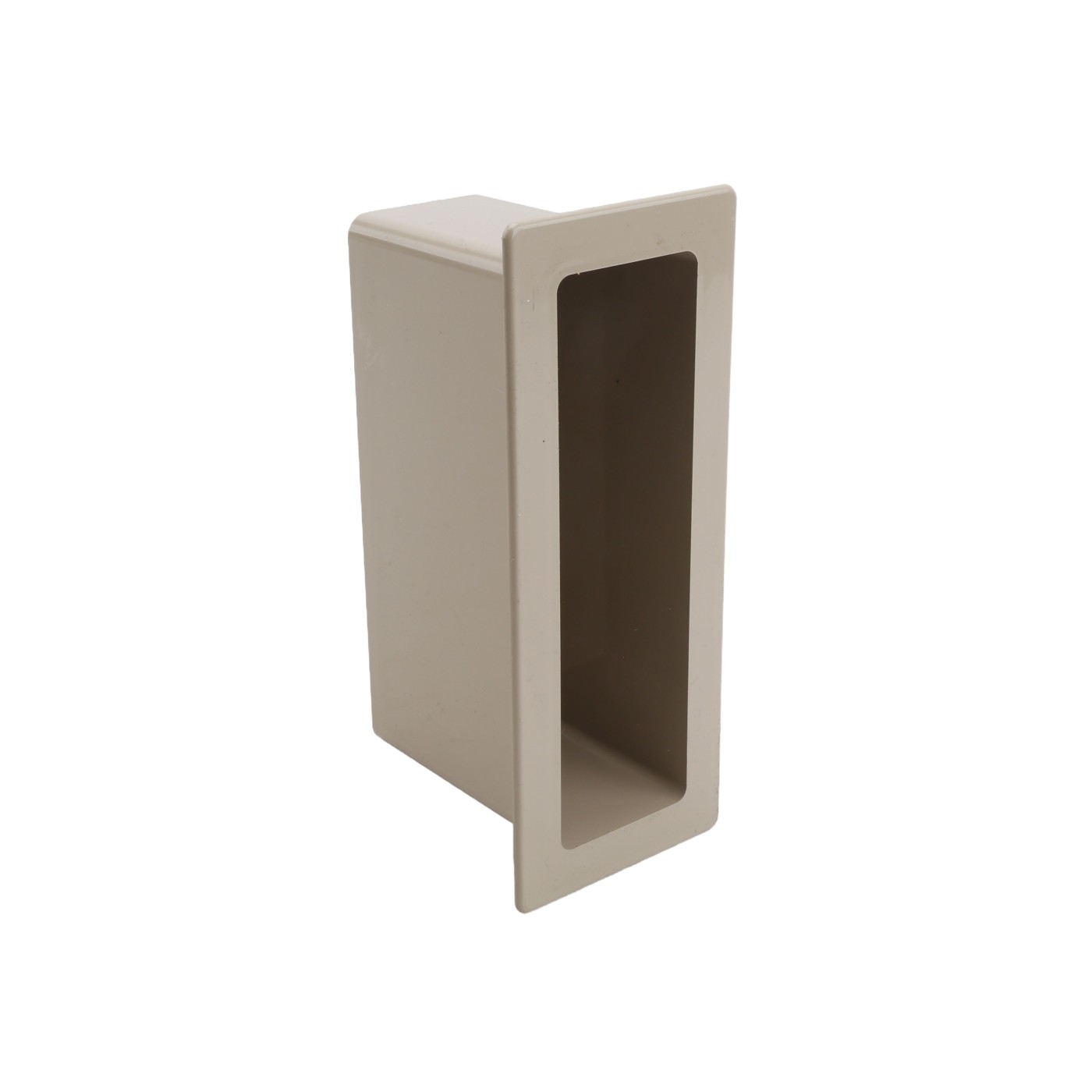 2" x 7" x 4" Pocket Rail Vinyl Fence Gate Socket (Khaki) - LMT 1142 ...