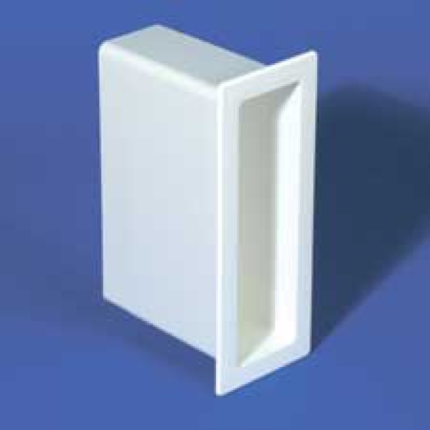 2" x 8" x 5" Pocket Rail Vinyl Fence Gate Socket (Almond) - LMT 1466 ...