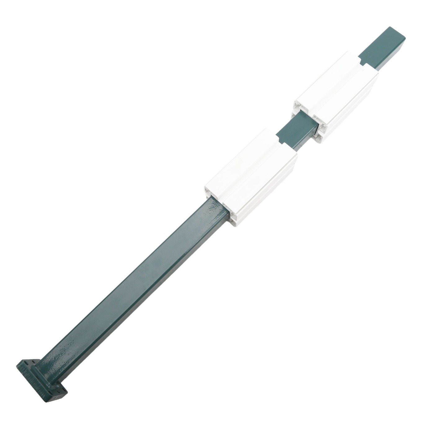 LMT Blu-Mount 4" Sq. x 42" Heavy-Duty Surface Mount IBC-Compliant ...