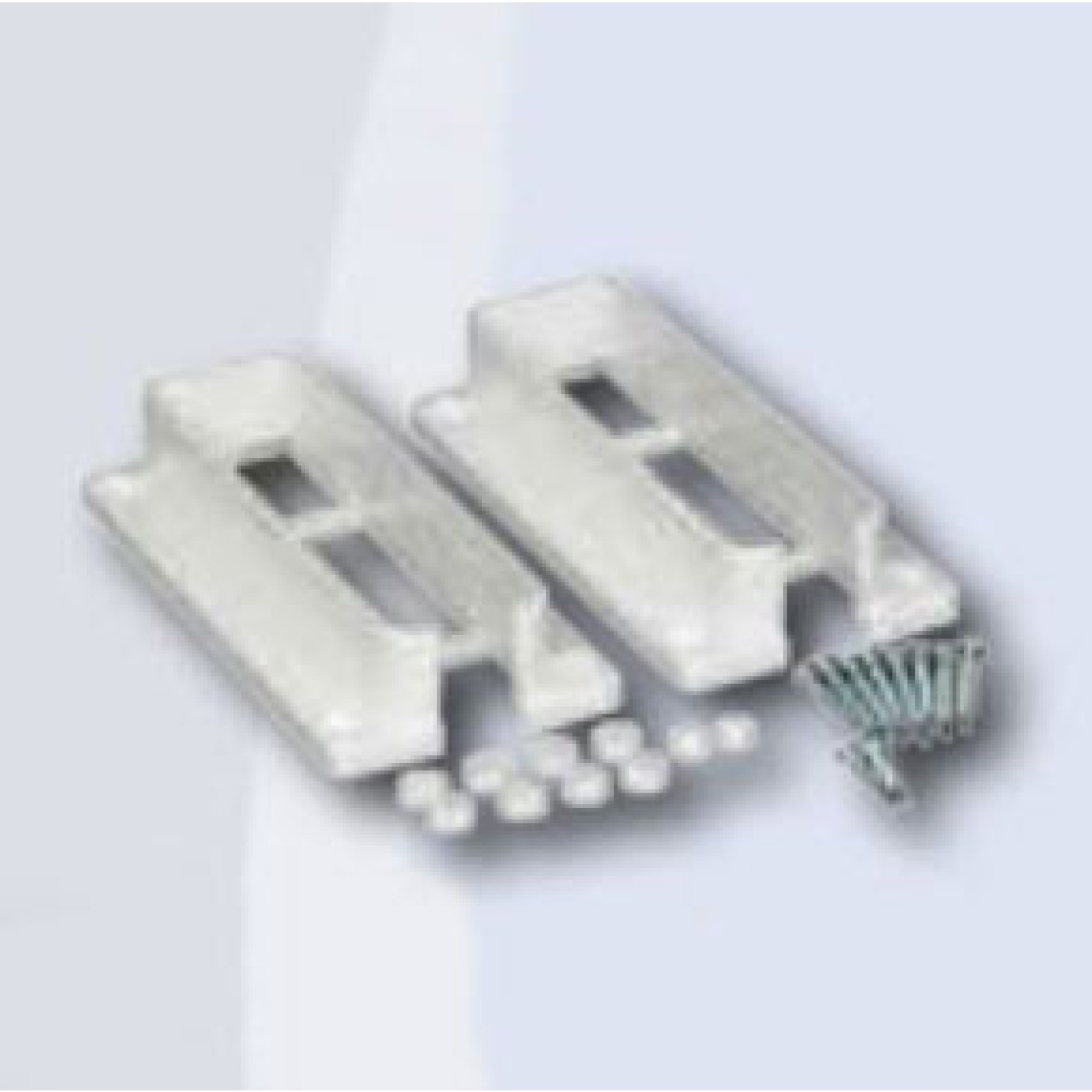 LMT 1 3/4" x 7" Rail Mount Bracket Kit For Vinyl Fence (Khaki) - 1733 ...