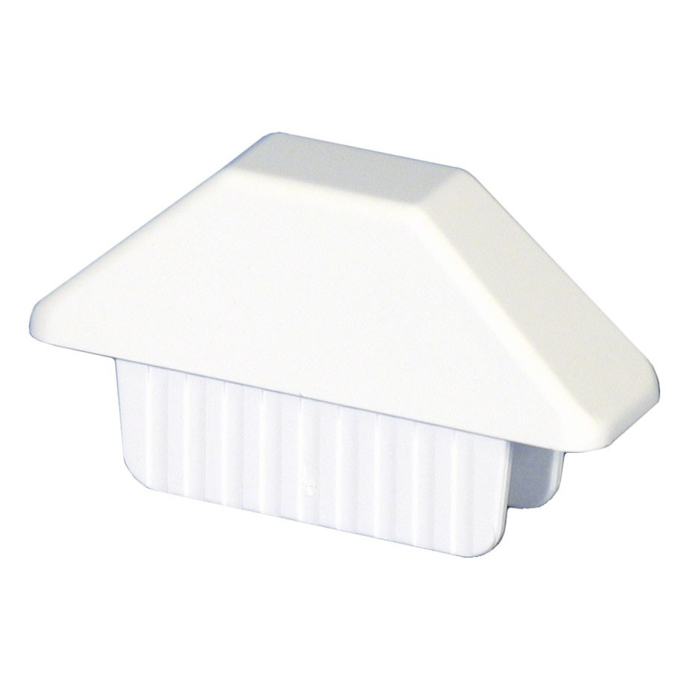 LMT 7/8" x 3" (0.718" x 2.826" ID) Dog Ear Vinyl Picket Cap for Vinyl ...