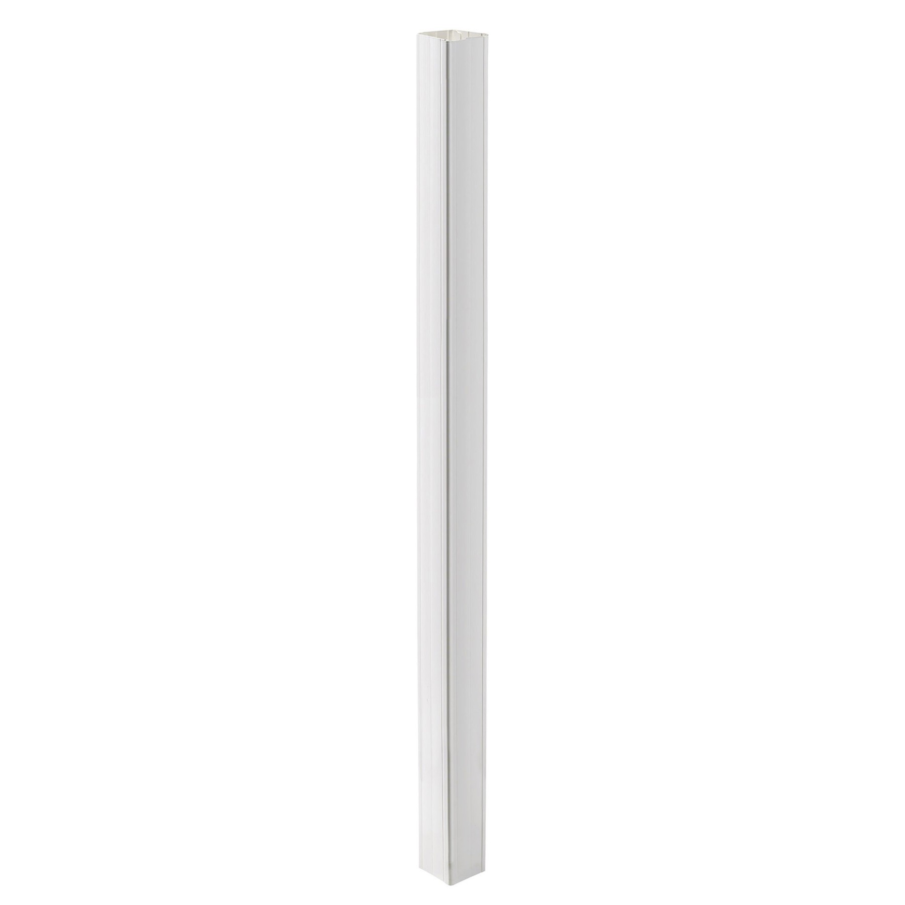 4" x 4" x 96" White Vinyl Porch Post Wrap for Wood Posts (Adjustable 3 ...