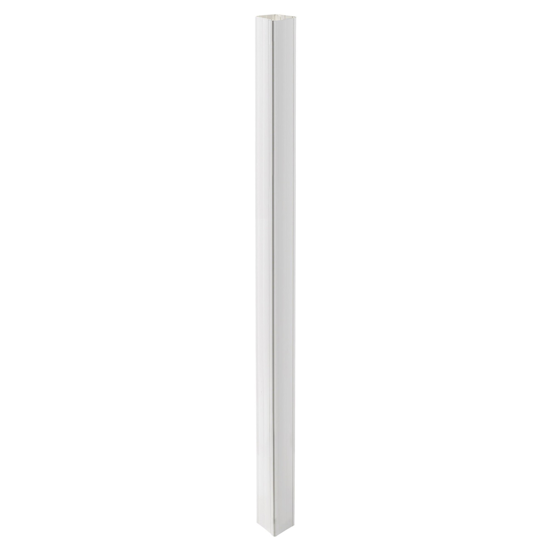 4" x 4" x 120" White Vinyl Porch Post Wrap for Wood Posts (Adjustable 3 ...