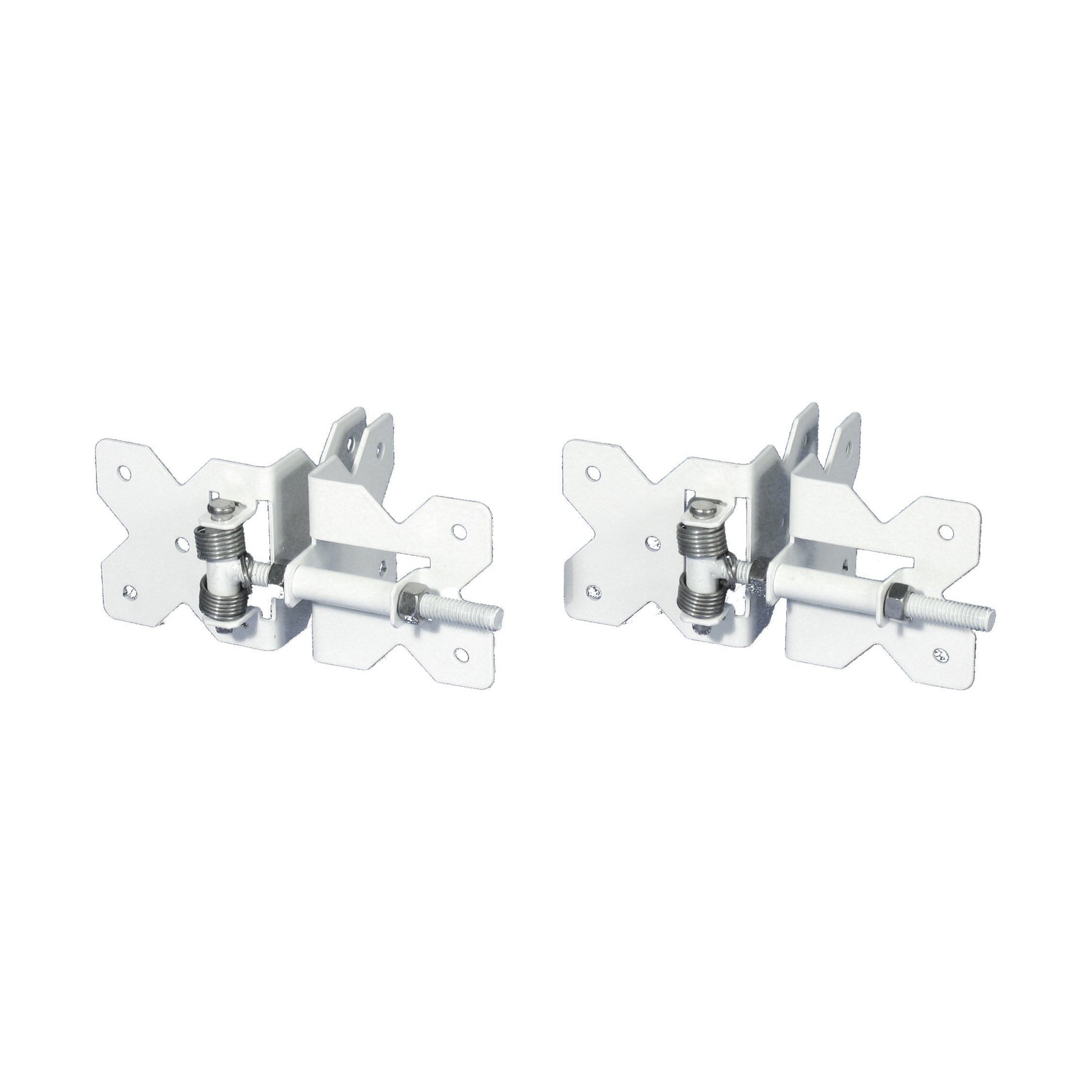 LMT 3" x 3" Adjustable, Self-Closing Stainless Steel Hinge For Vinyl ...