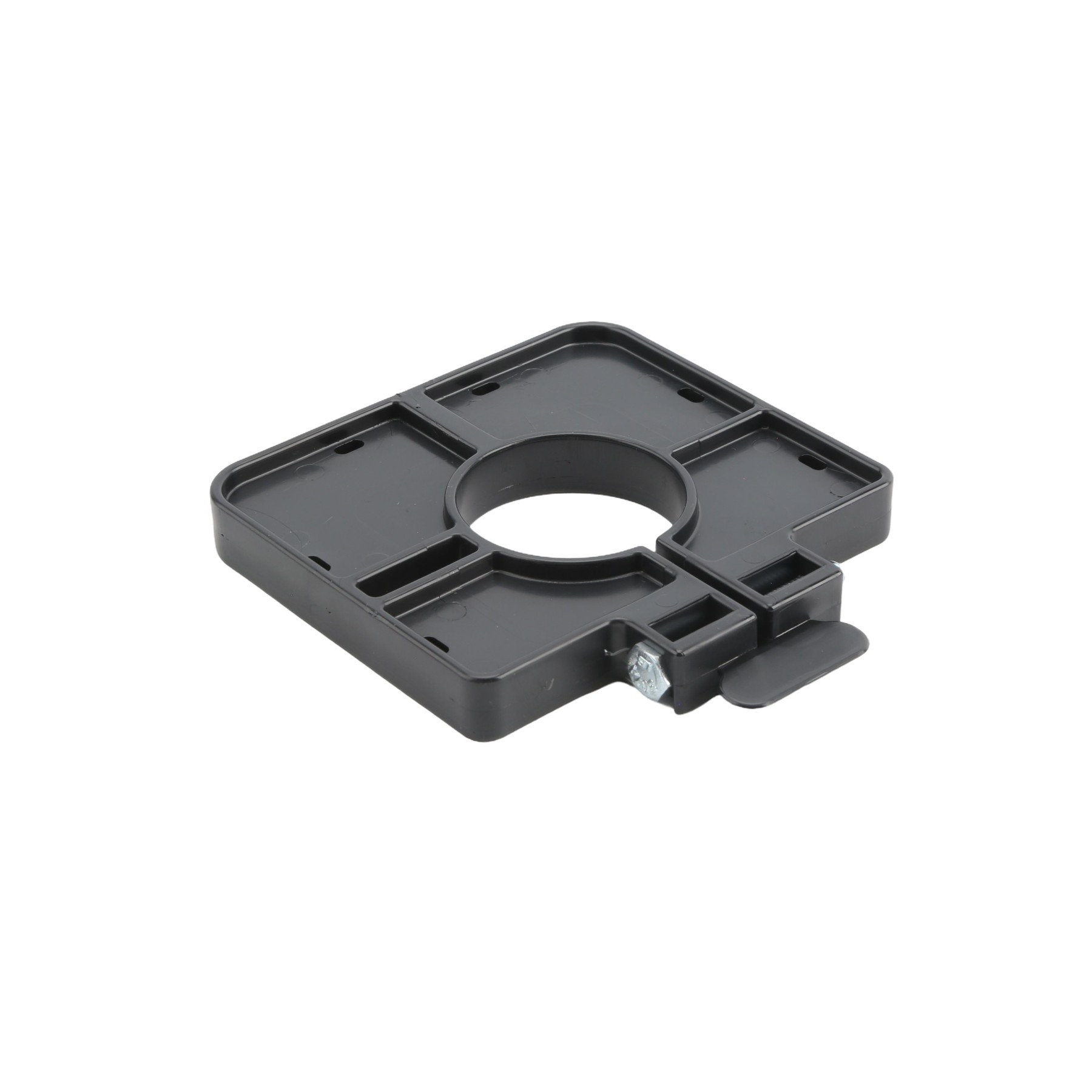 5" x 5" Heavy-Duty EZ Set Vinyl Fence Post Mounting Bracket and Post ...