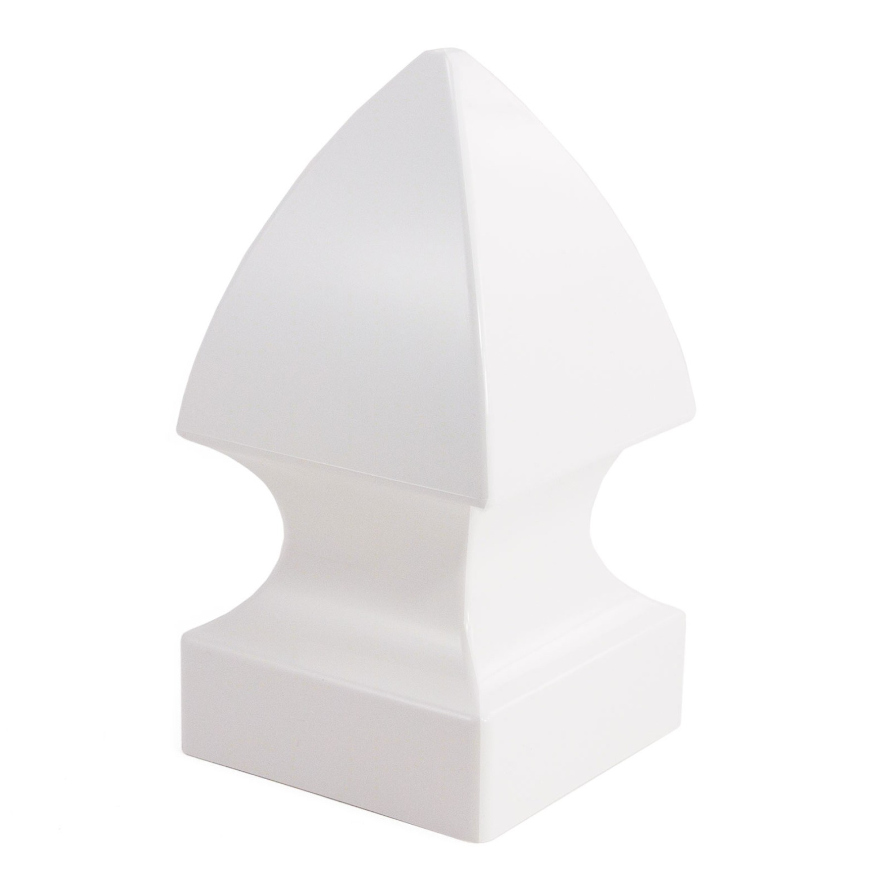 LMT 1005KK 4" x 4" Gothic Vinyl Post Cap - Khaki | Vinyl Fence Fittings