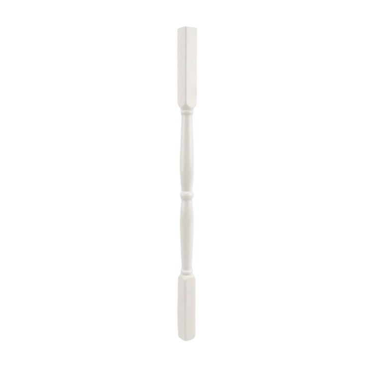 LMT 1 1/2" Sq x 32" Classic Baluster Thermoformed Vinyl Spindle For ...