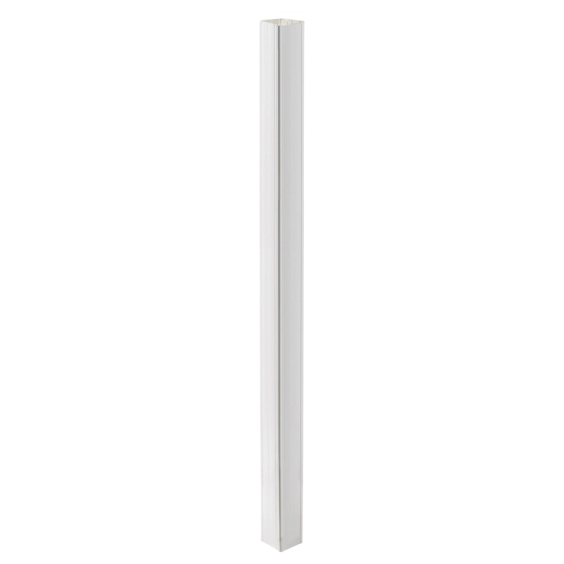 6" x 6" x 96" White Vinyl Porch Post Wrap for Wood Posts (Adjustable 5. ...