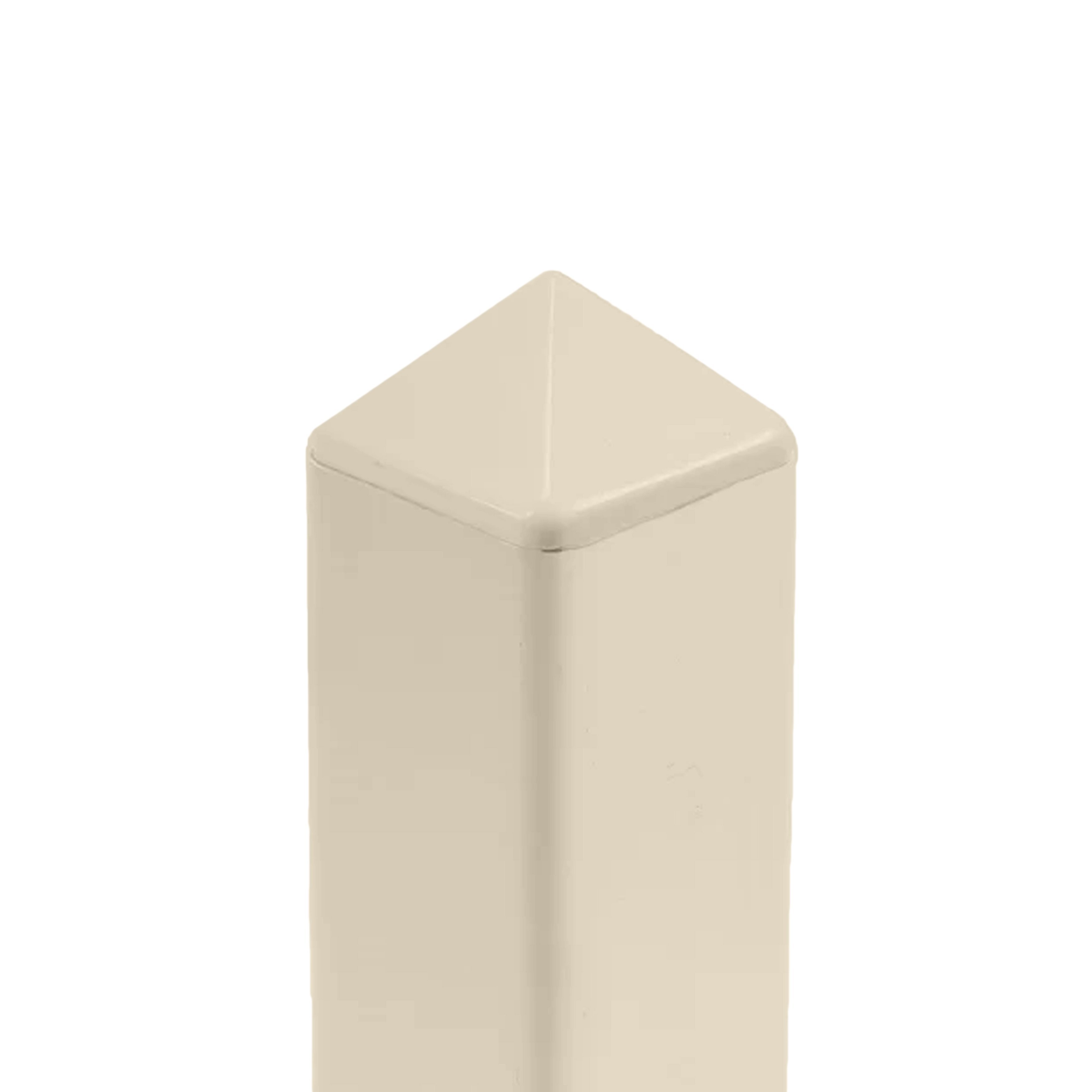 LMT 1 3/8" x 1 3/8" Sharp Vinyl Picket Cap for Vinyl Fence Posts ...