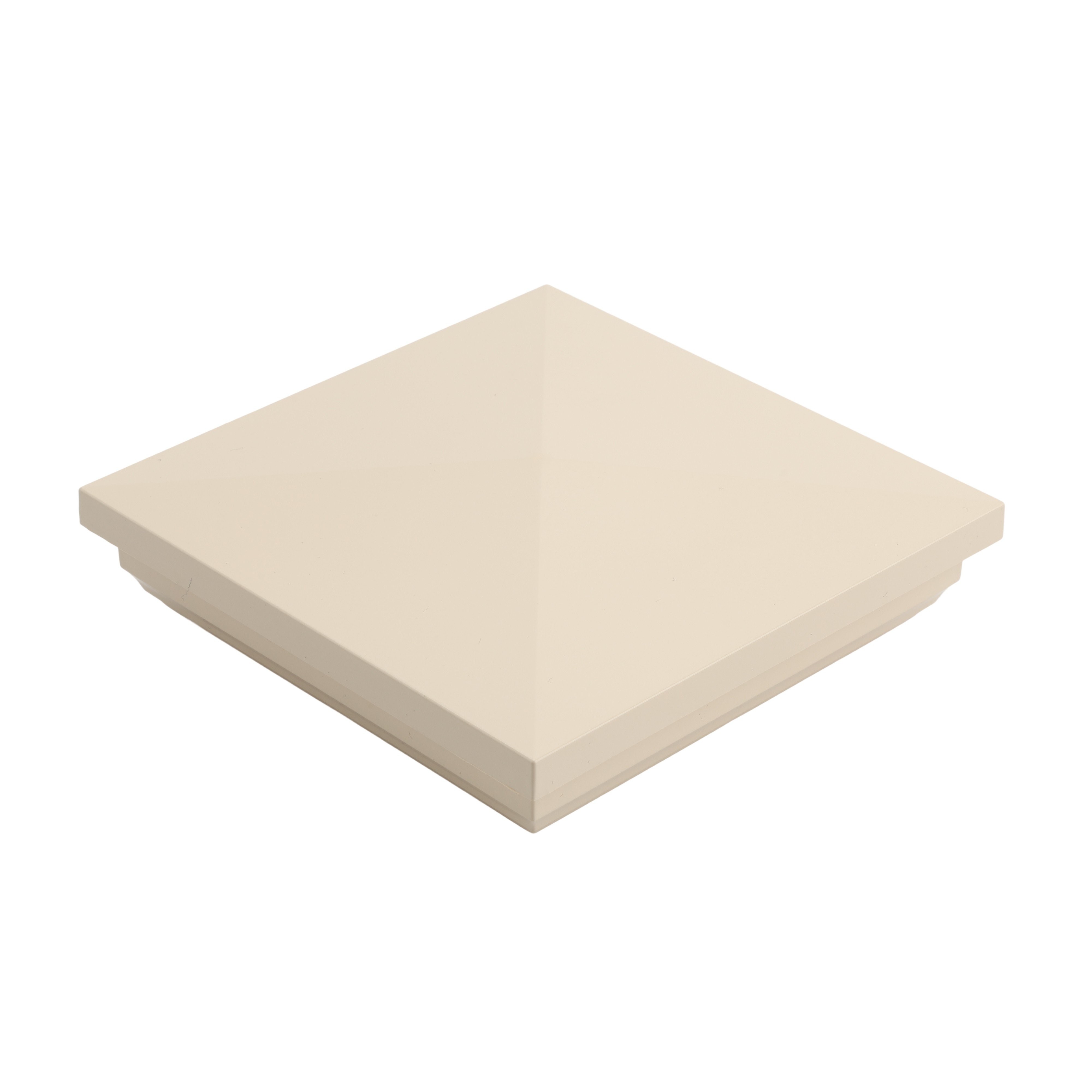 LMT 1039KT 4" x 4" New England Vinyl Post Cap - Beige | Vinyl Fence ...
