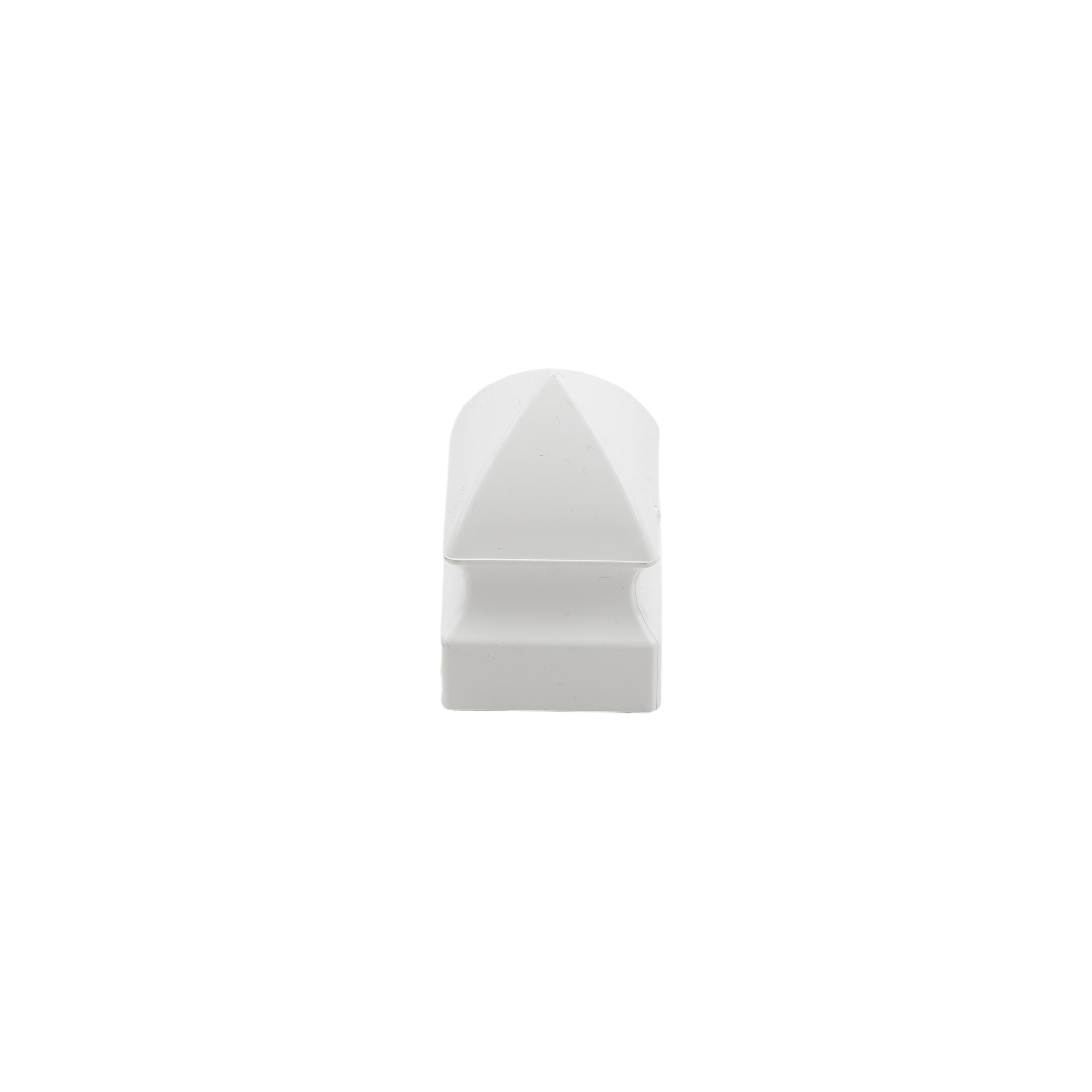 LMT 1" x1" Gothic Vinyl Picket Cap for Vinyl Fence Posts (White) - 1044 ...