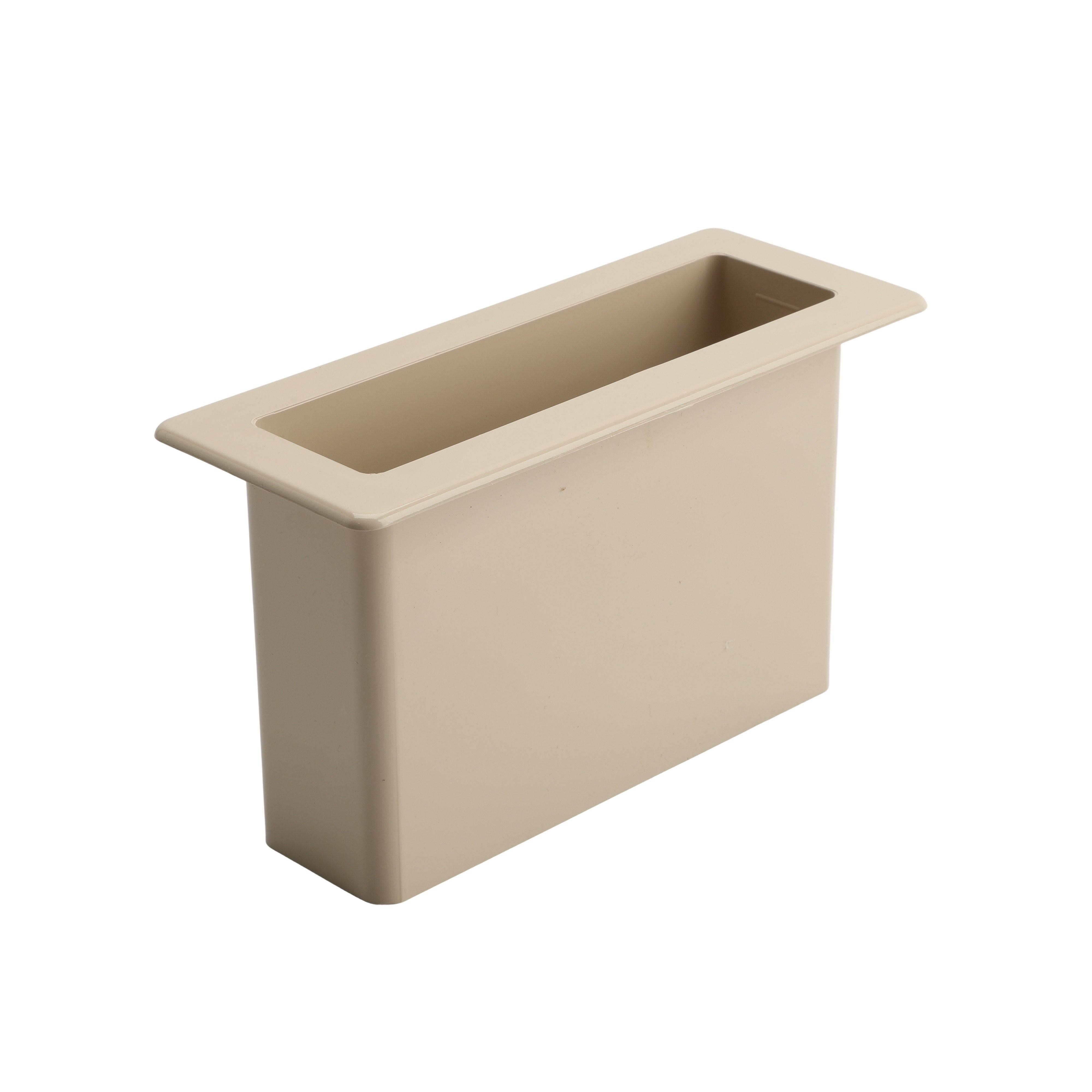 1 1/2" x 5 1/2" x 4" Pocket Rail Vinyl Fence Gate Socket (Almond) - LMT ...