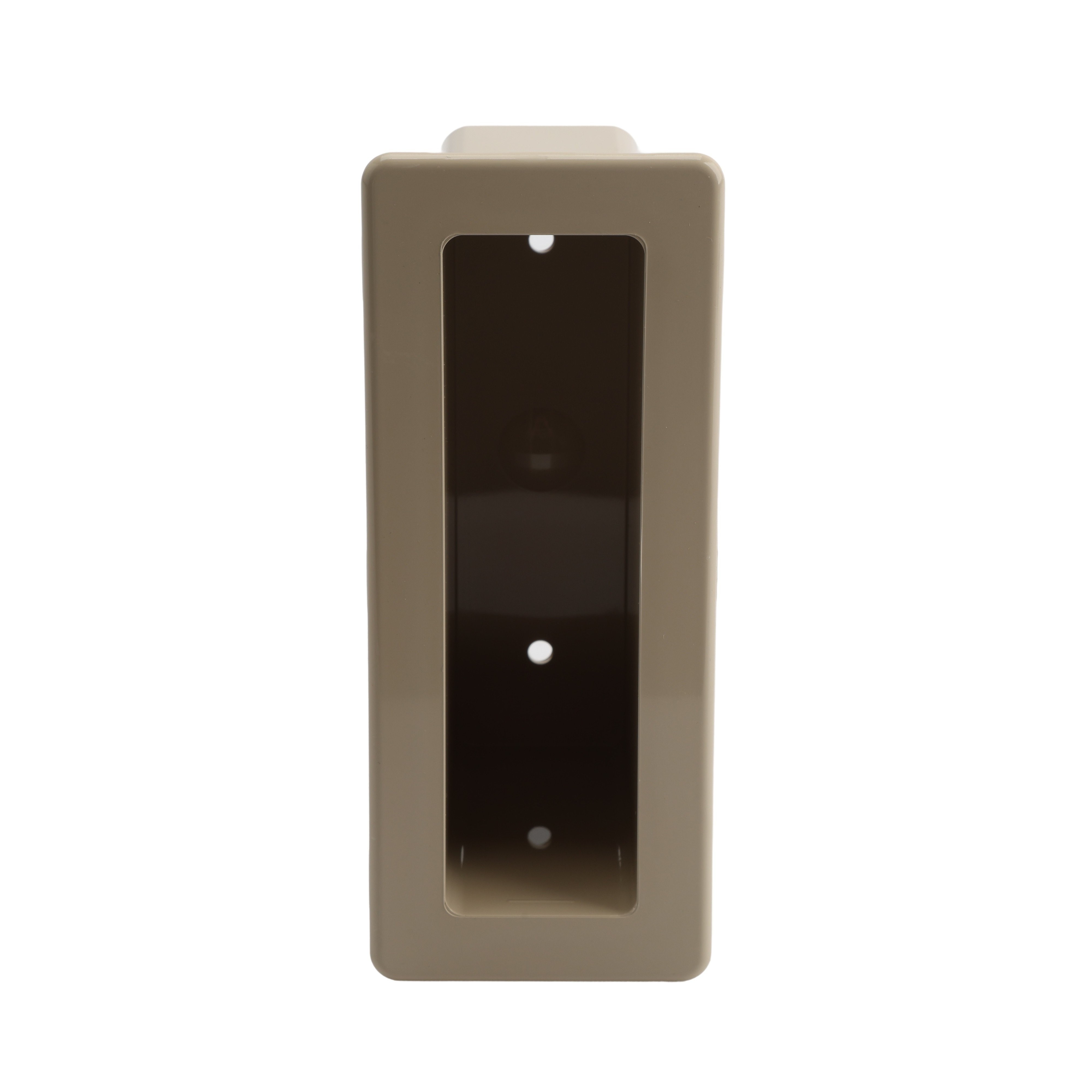 1 1/2" x 5 1/2" x 4" Pocket Rail Vinyl Fence Gate Socket (Almond) - LMT ...