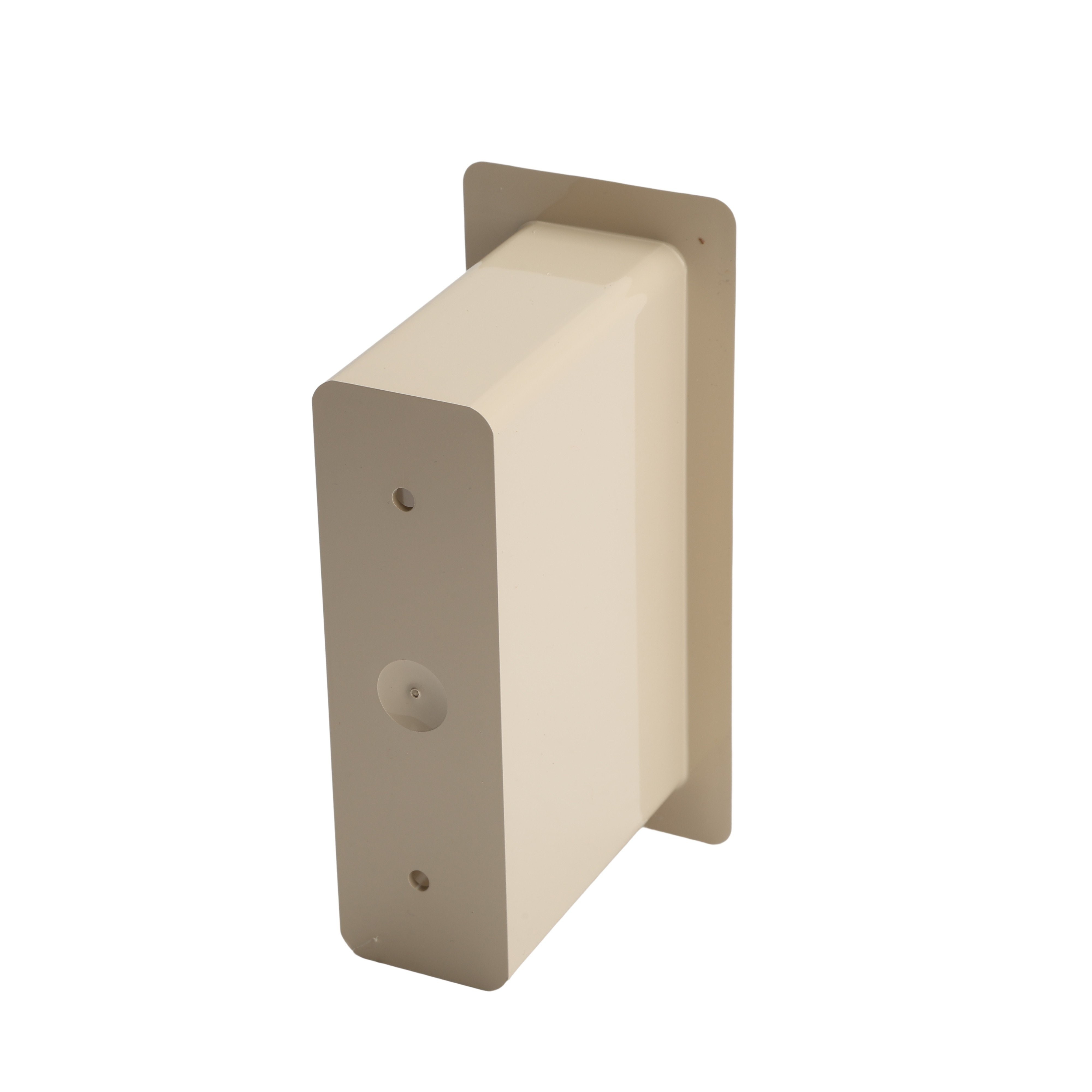 1 1/2" x 5 1/2" x 4" Pocket Rail Vinyl Fence Gate Socket (Almond) - LMT ...