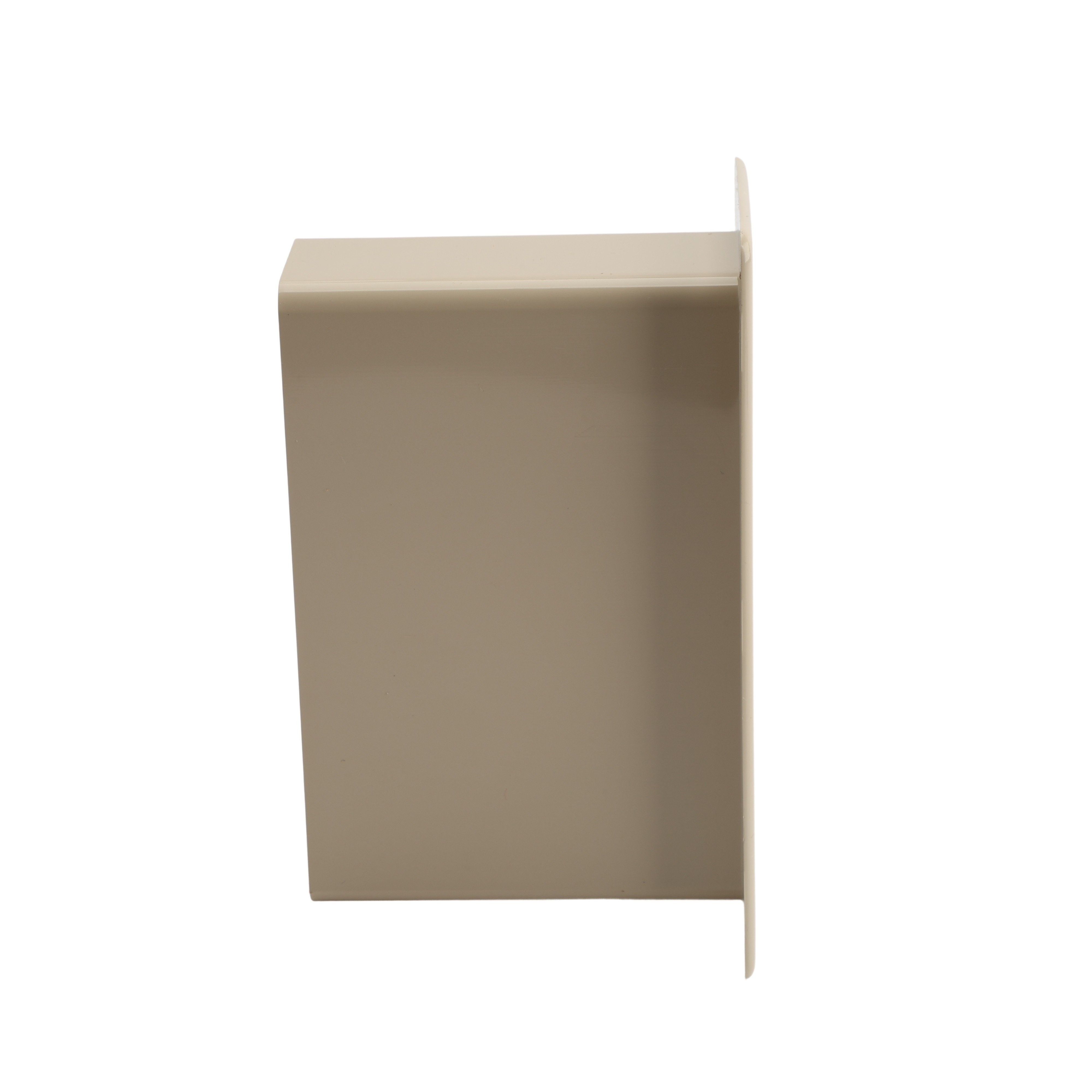 1 1/2" x 5 1/2" x 4" Pocket Rail Vinyl Fence Gate Socket (Almond) - LMT ...