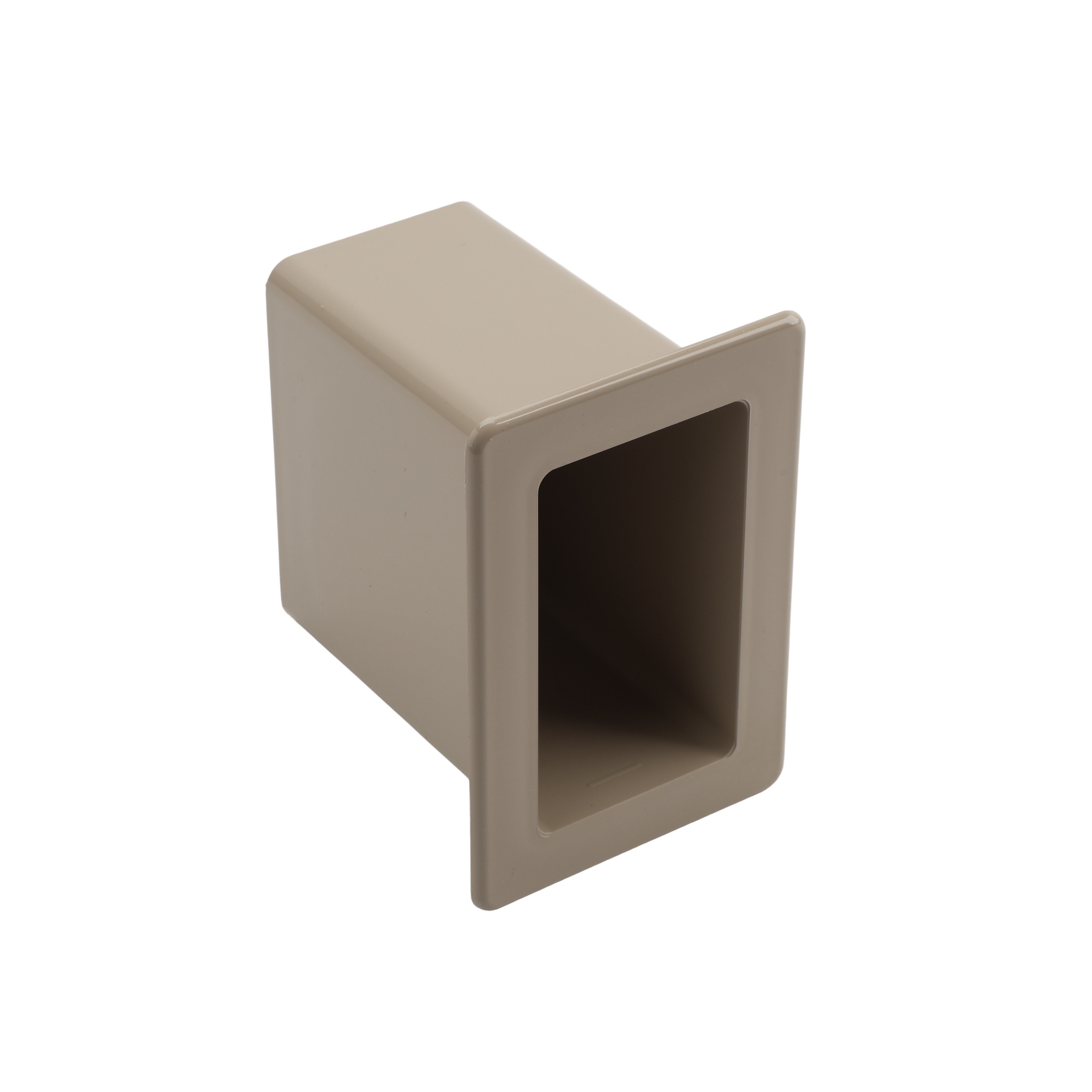 2" x 3 1/2" x 4" Pocket Rail Vinyl Fence Gate Socket (Khaki) - LMT 1128 ...