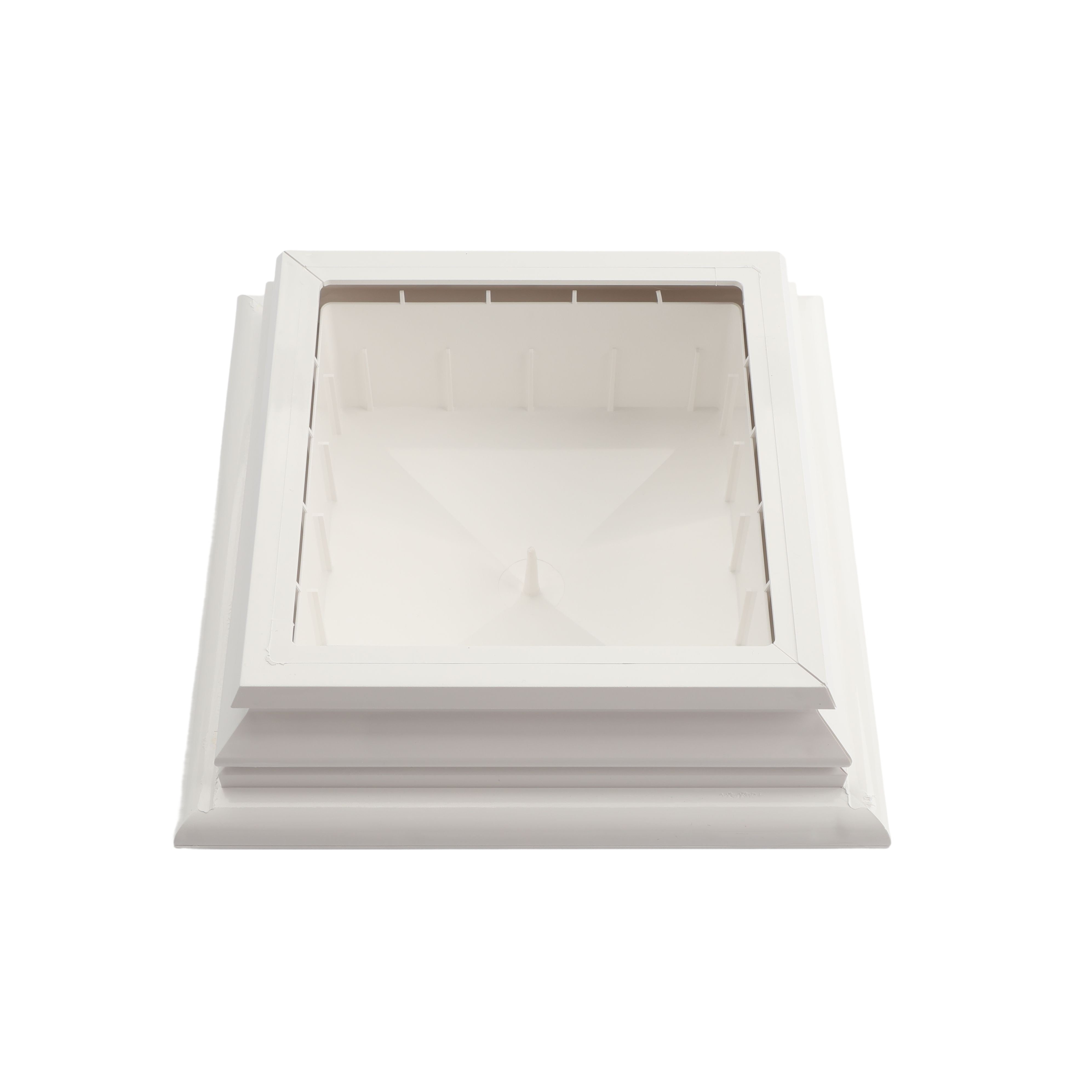 LMT 1225W 6" x 6" Federation Vinyl Post Cap - White | Vinyl Fence Fittings