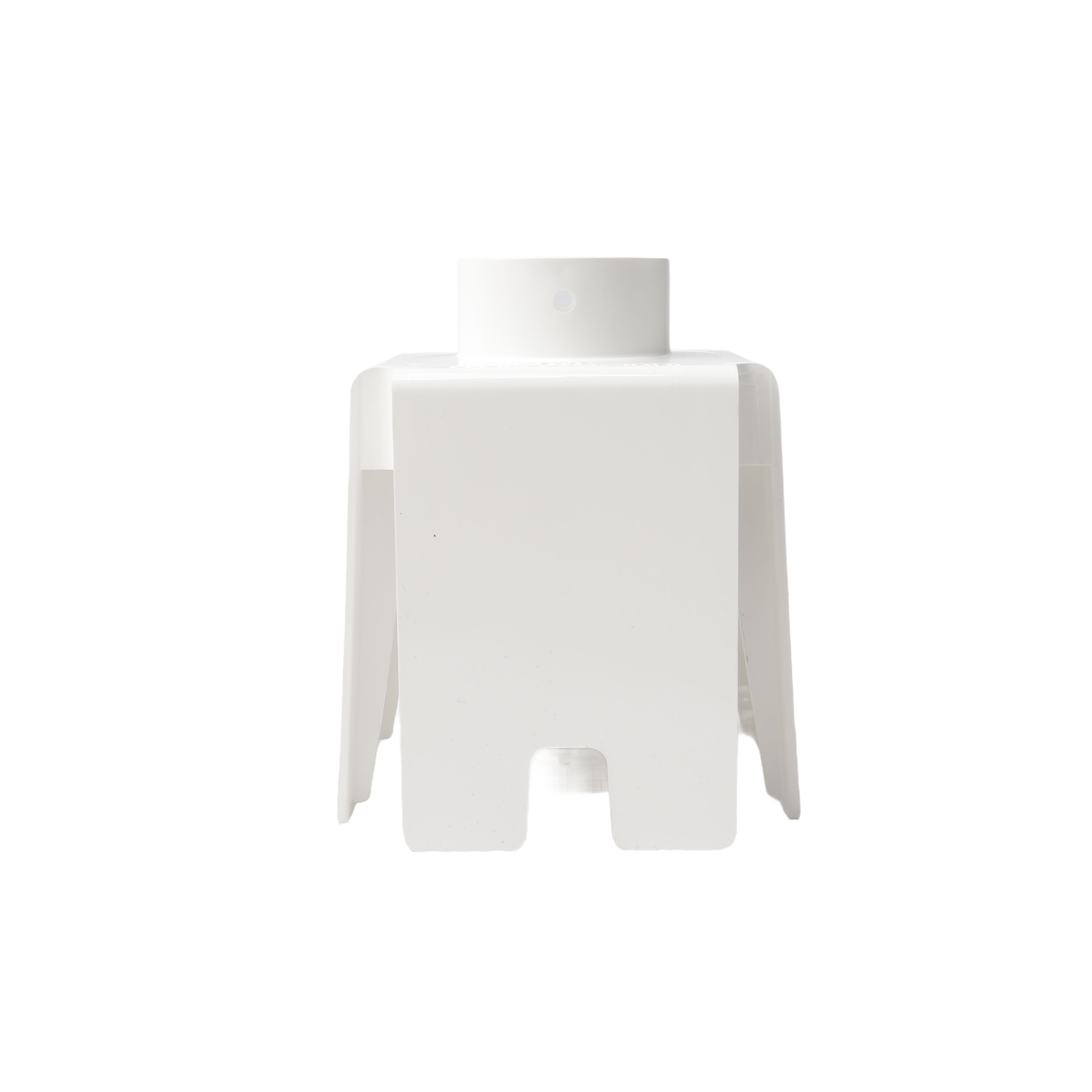 4" Square Vinyl Fence Post Mount Rook Kit For 1 5/8" OD Post - The Rook ...