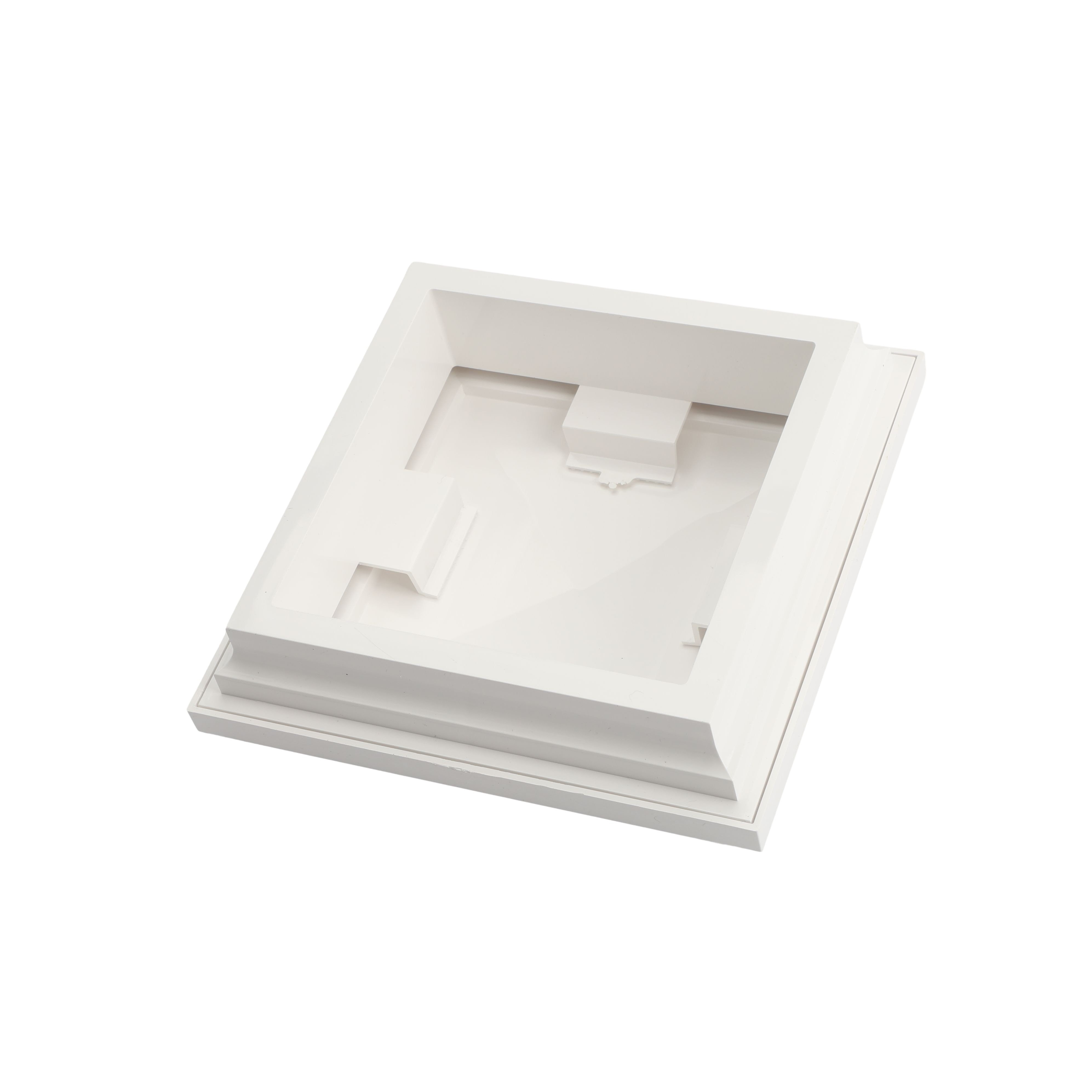 LMT 1329W 5" x 5" Hampton Vinyl Post Cap - White | Vinyl Fence Fittings