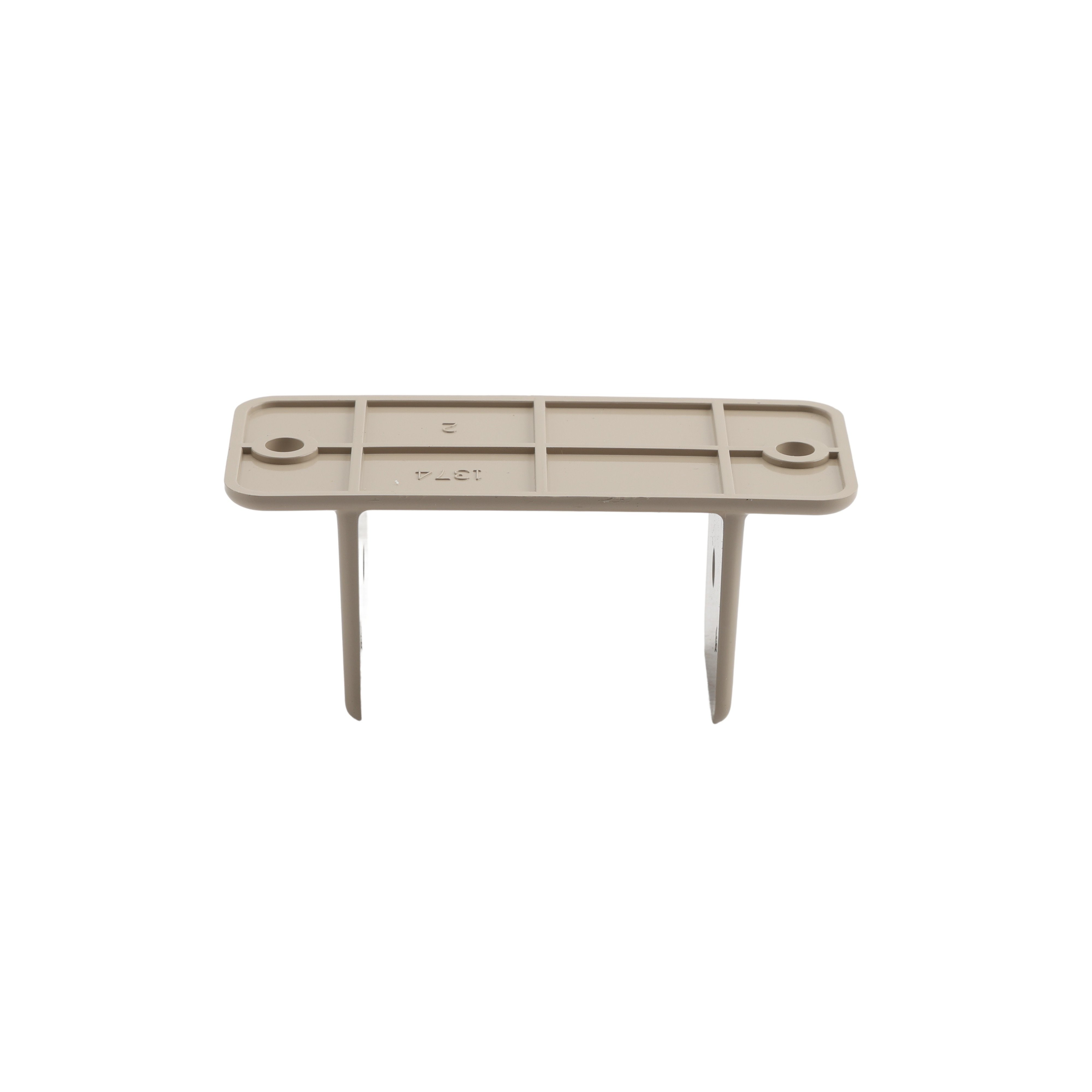 LMT 1374-KHAKI 2" Squar Vinyl Rail Pergola Rafter Cleat Clip - Khaki ...