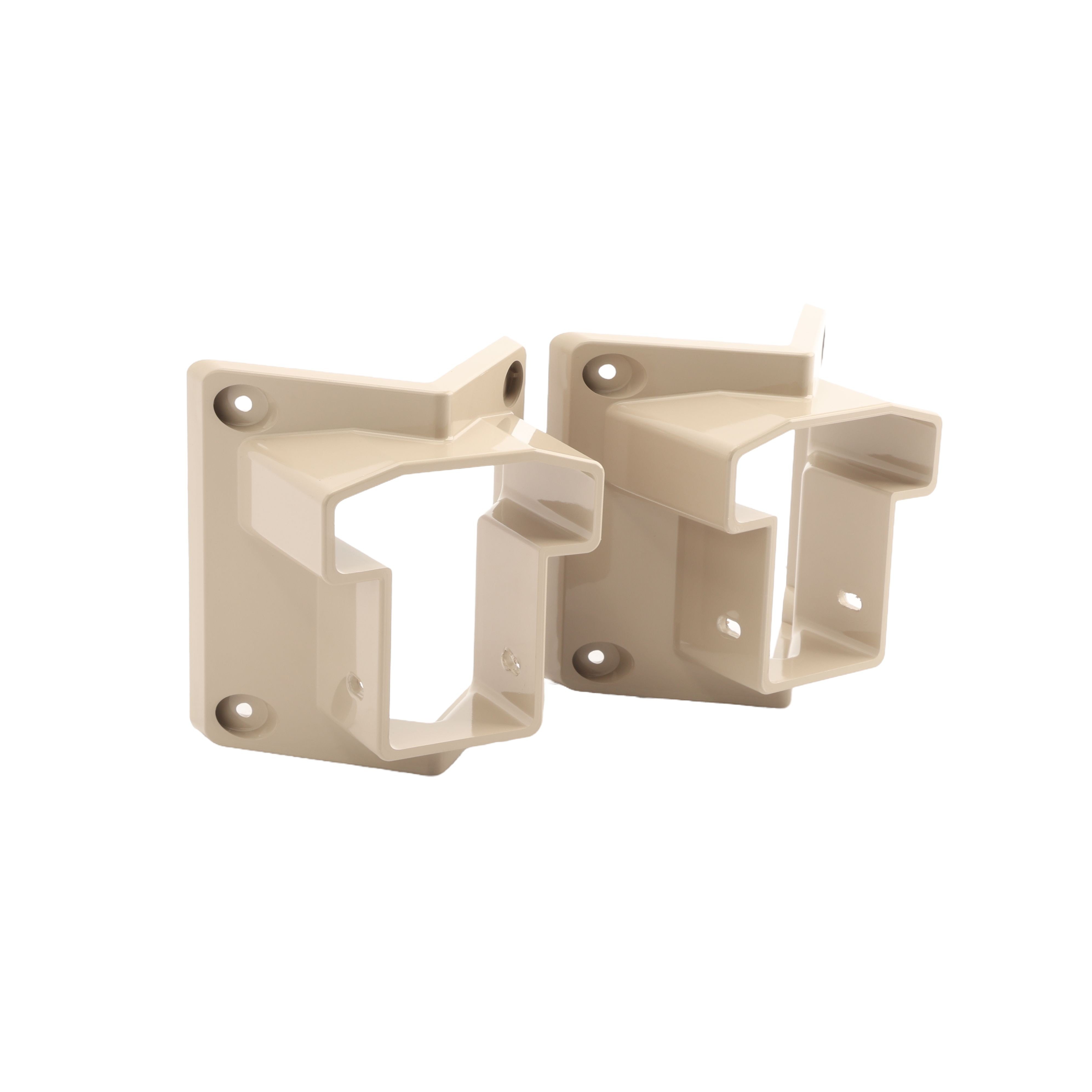 LMT 1387-KHAKI 45 Degree T-Rail Handrail Vinyl Bracket Kit For Vinyl ...