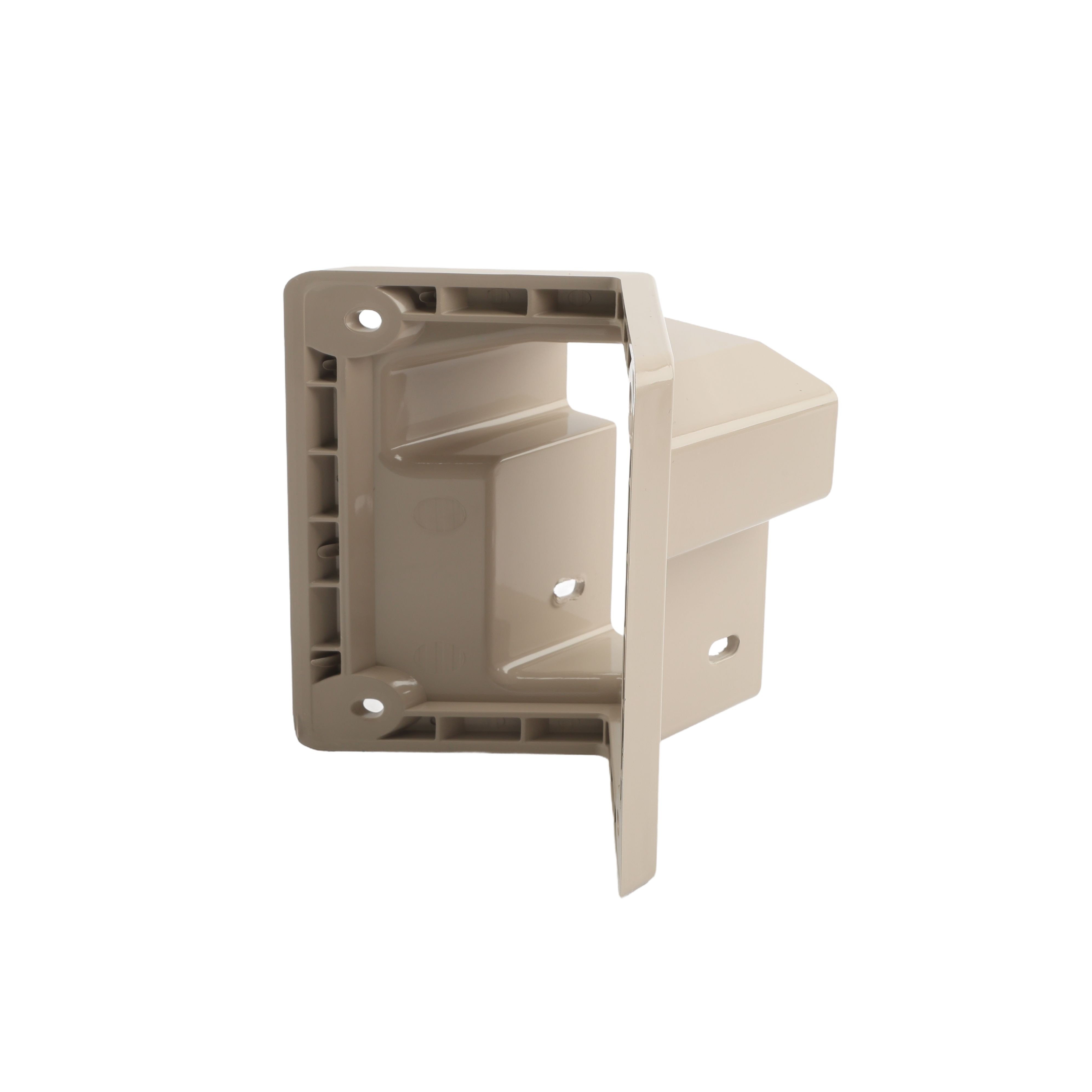 LMT 1387-KHAKI 45 Degree T-Rail Handrail Vinyl Bracket Kit For Vinyl ...