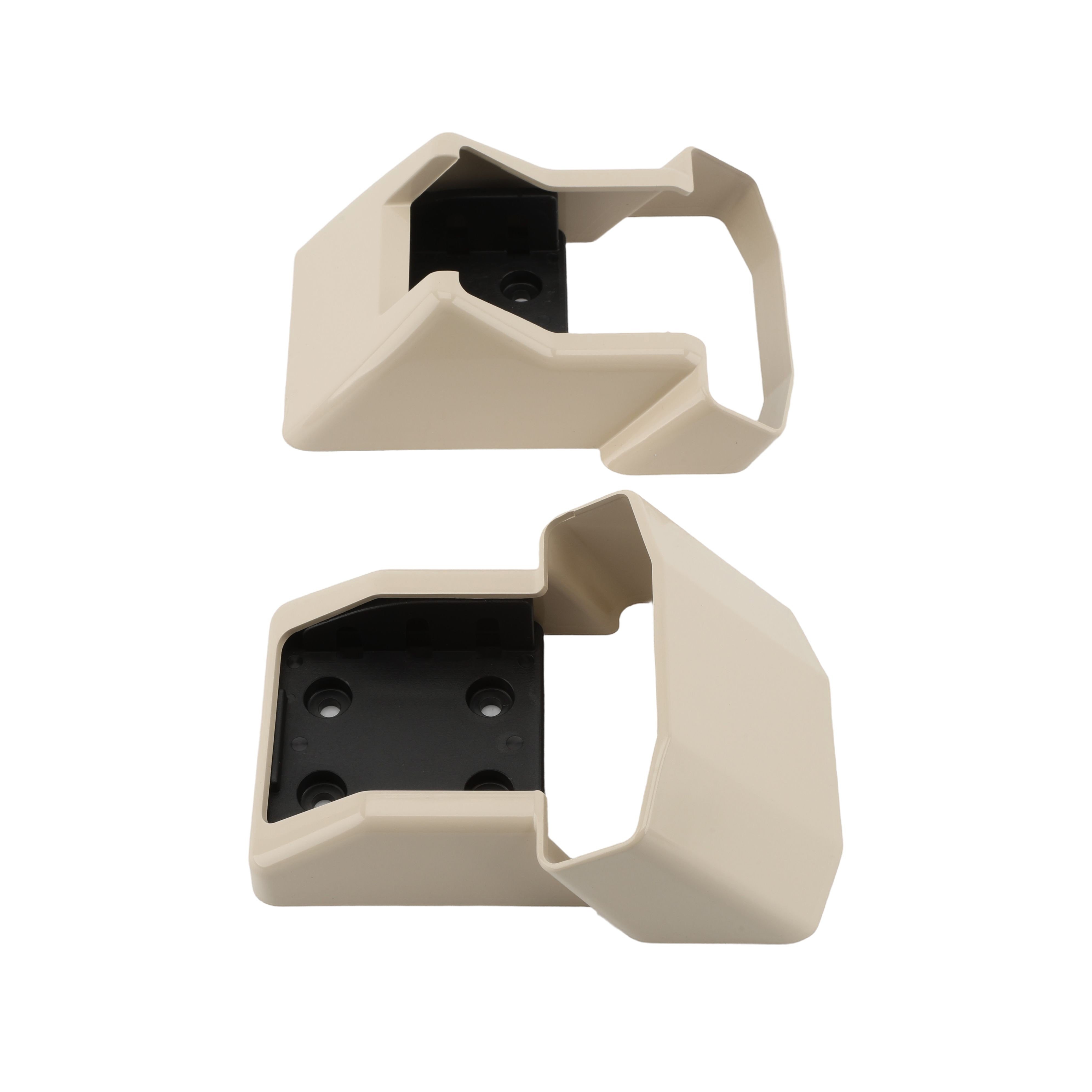 LMT 1396-ALMOND T-Rail Covered Handrail Stair Bracket Kit For Vinyl ...