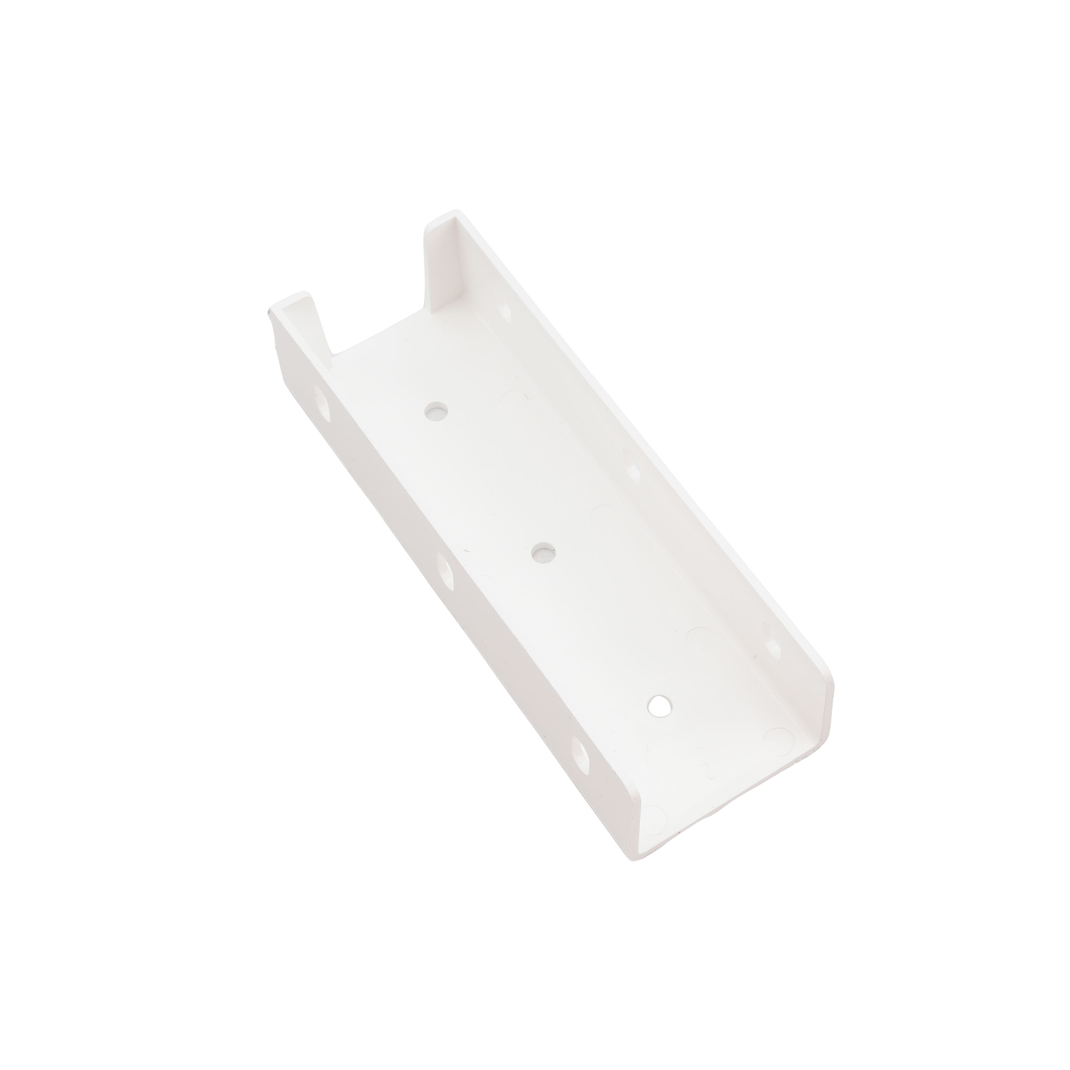 LMT 1 3/4" x 5 1/2" Rail Mount Bracket For Vinyl Fence (White) - 1469 ...
