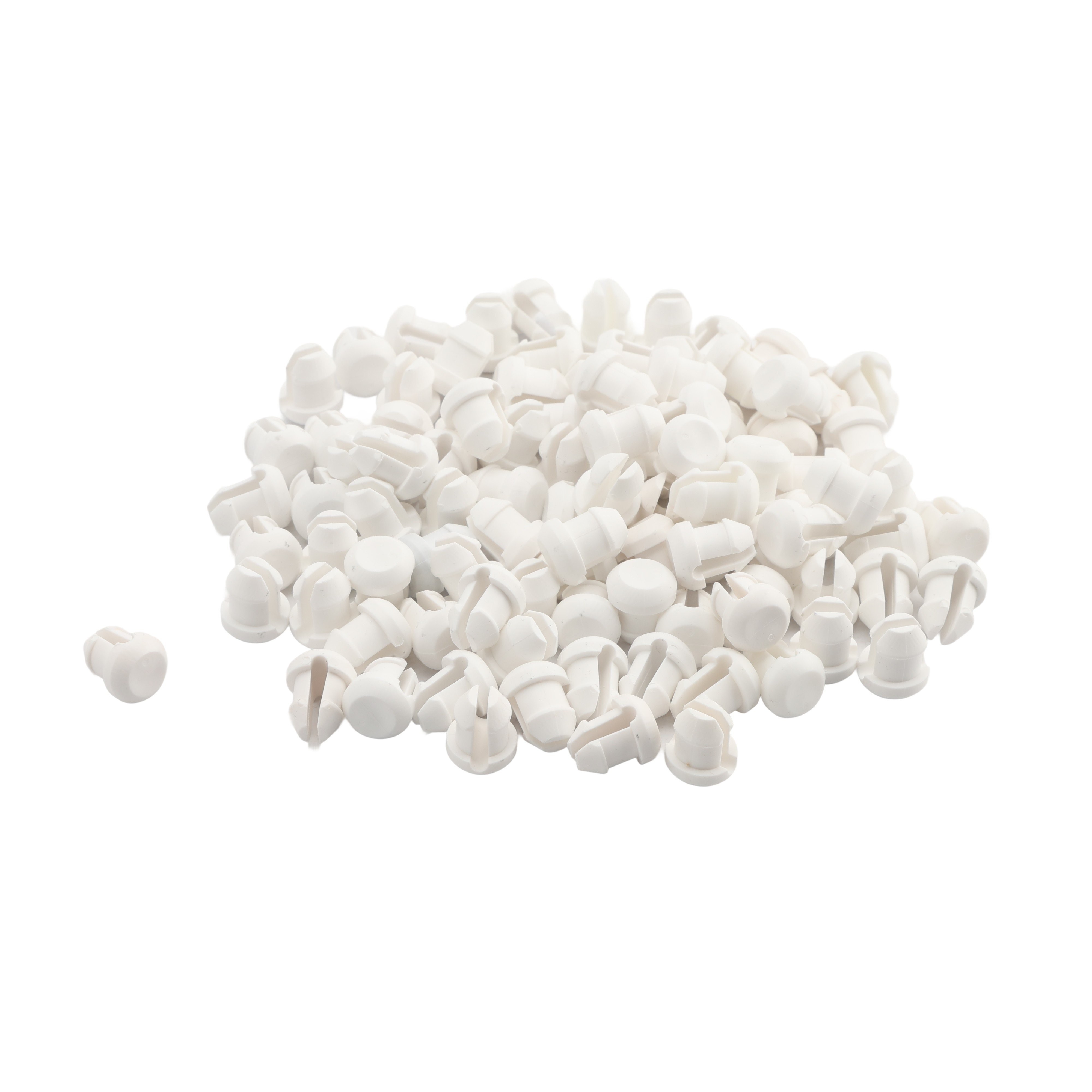 LMT Vinyl Hot Wire Clip For Vinyl Fence Posts (White) Pack of 100 Pcs ...