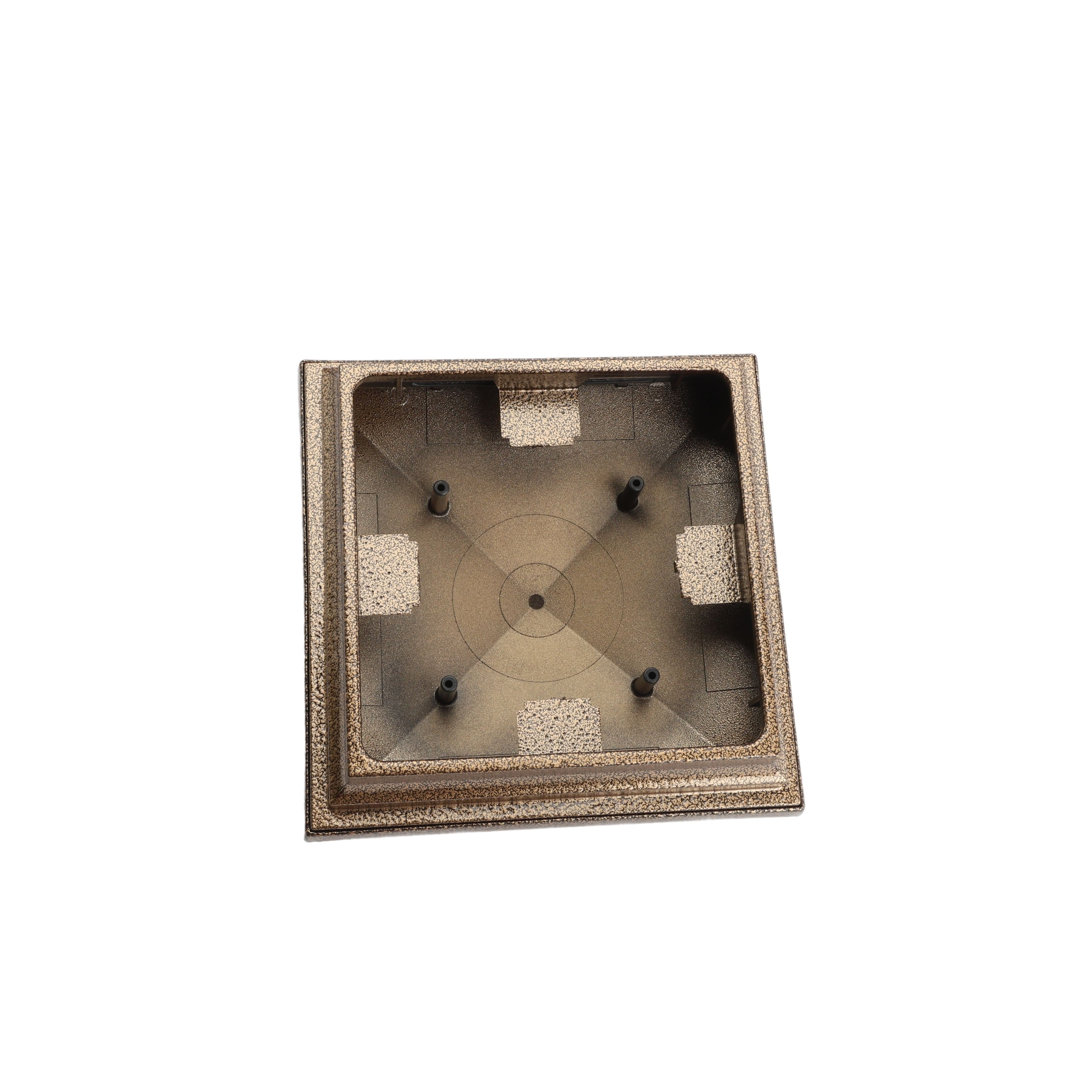4.5" (4 1/2" x 4 1/2") Neptune Style Vinyl Post Cap - Antique Gold ...