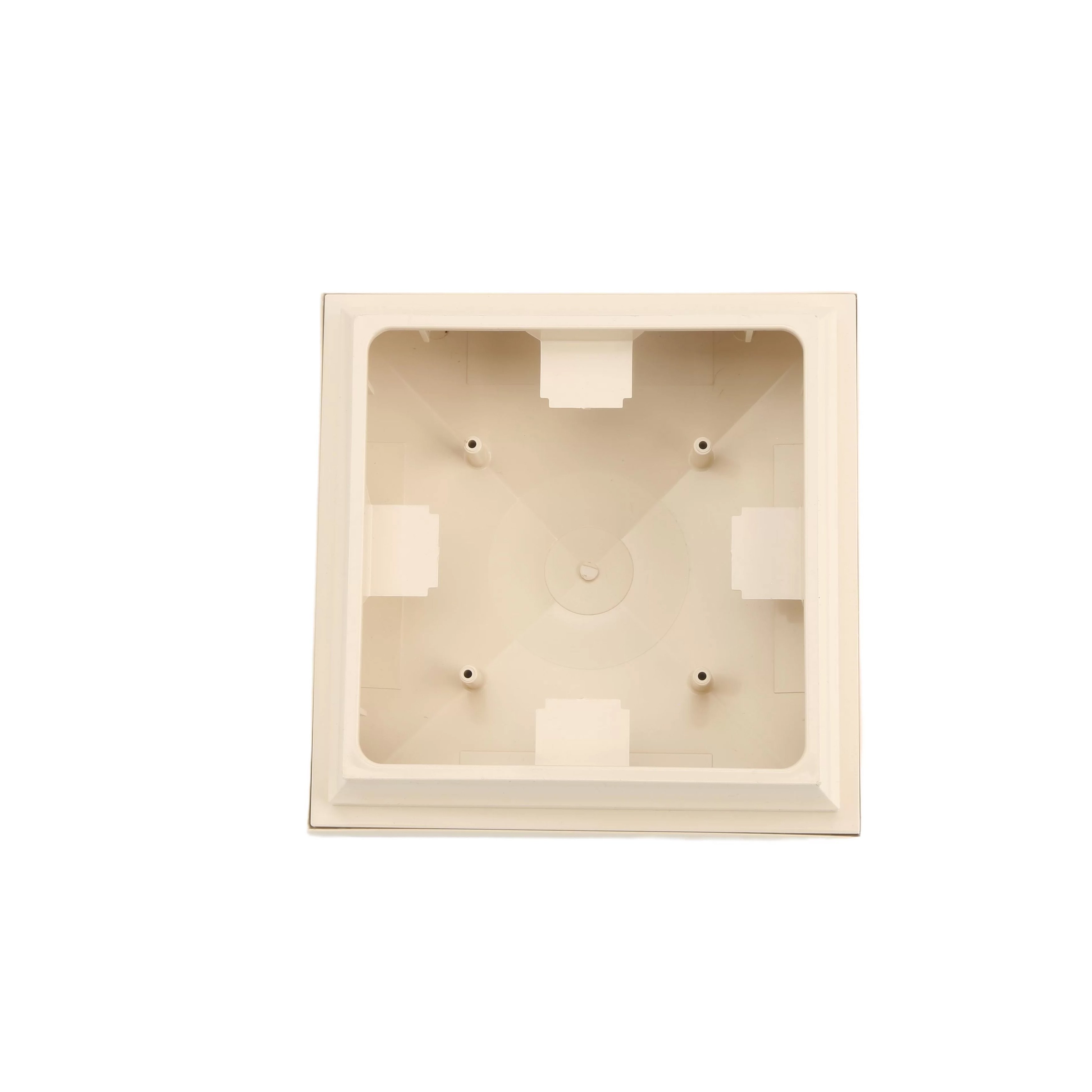 4.5" (4 1/2" x 4 1/2") Neptune Style Vinyl Post Cap - Beige | Vinyl ...