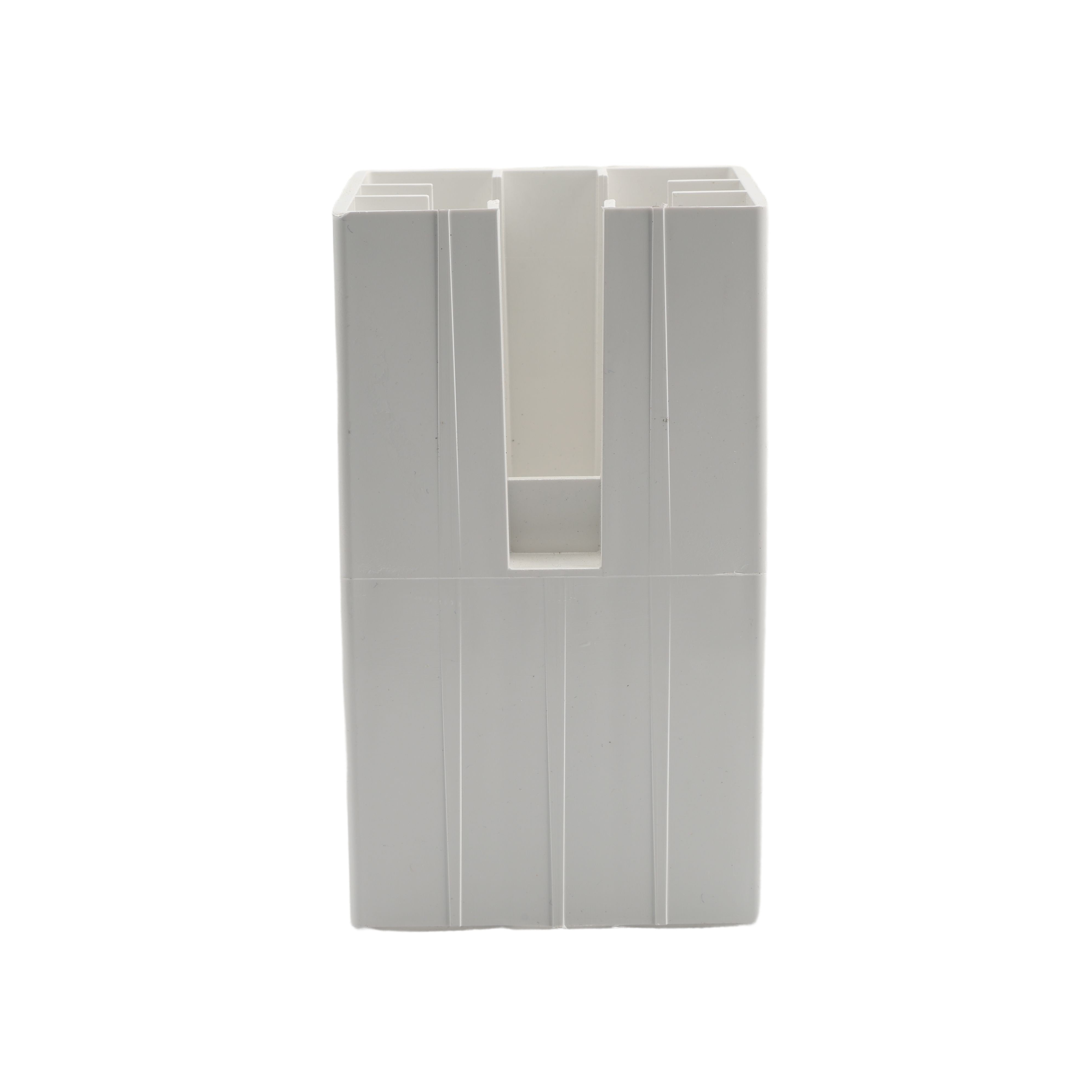 LMT Solid 4" Molded Guide for LMT Post Mounts | Vinyl Fence Fittings