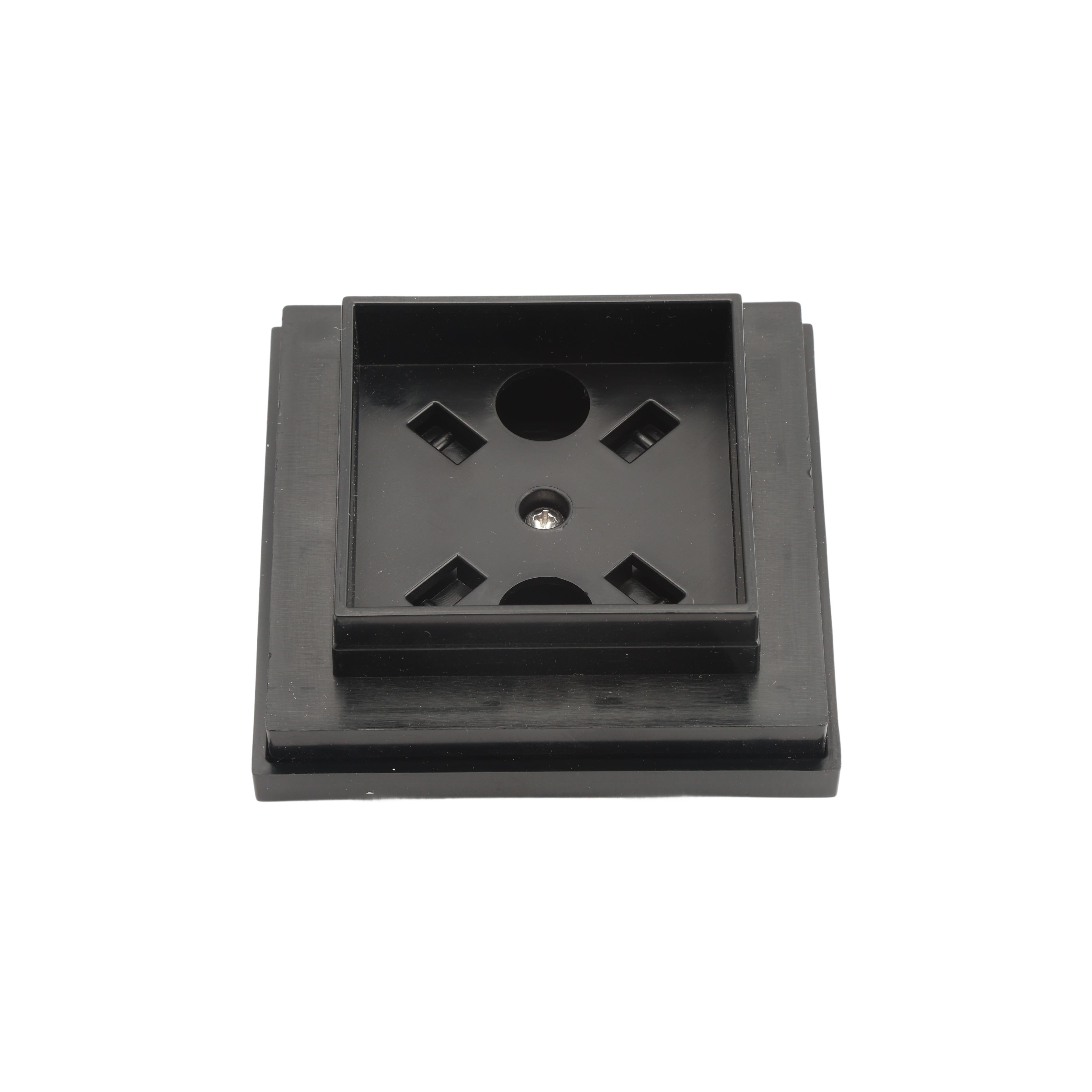 2" Sq. Ornamental Vinyl Post Cap For Aluminum Fence Posts (Black ...