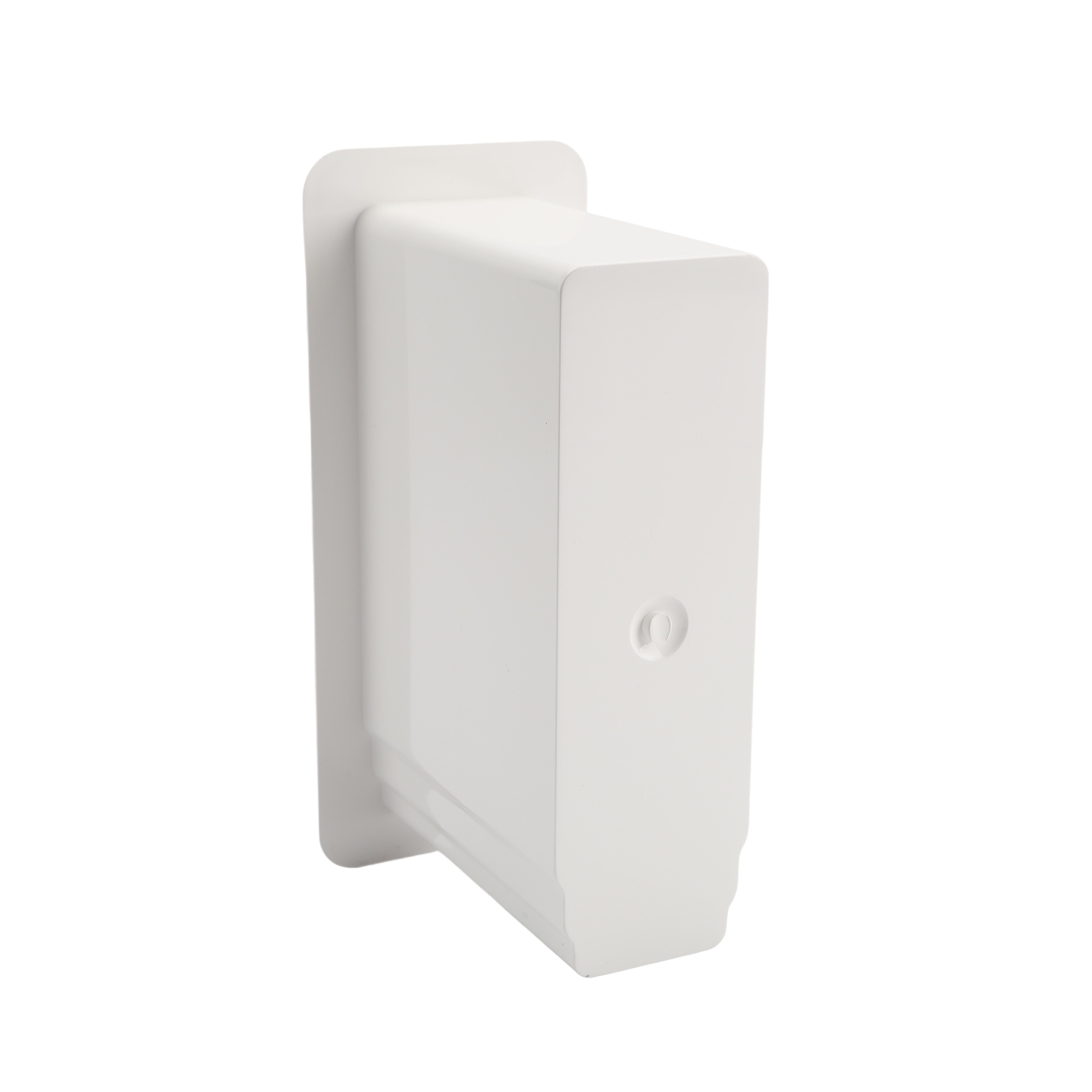 2" x 7" x 5" Privacy Panel Gate Socket (White) | Vinyl Fence Fittings