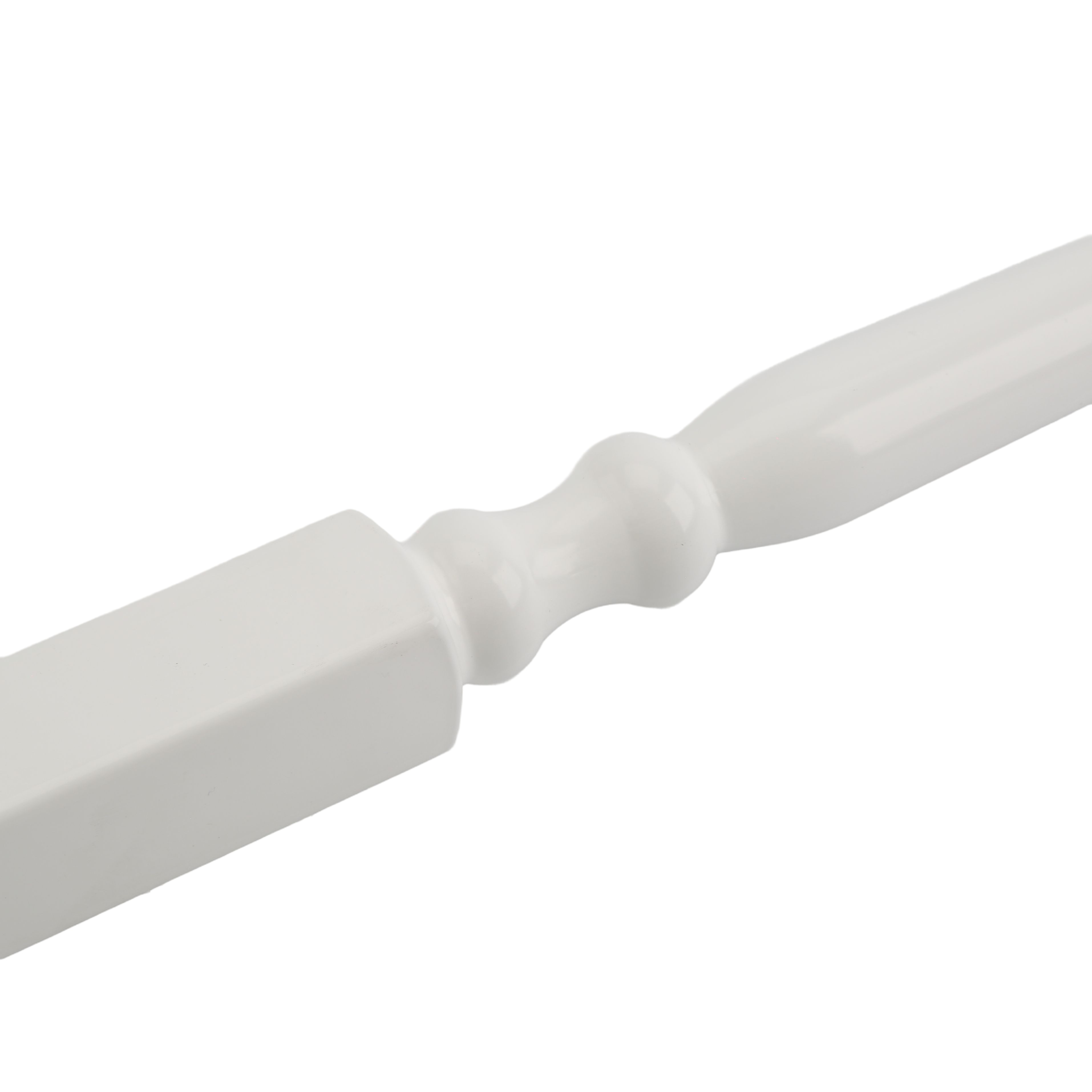 LMT 1 1/2" Sq Customizable Length Colonial Baluster Thermoformed Vinyl ...