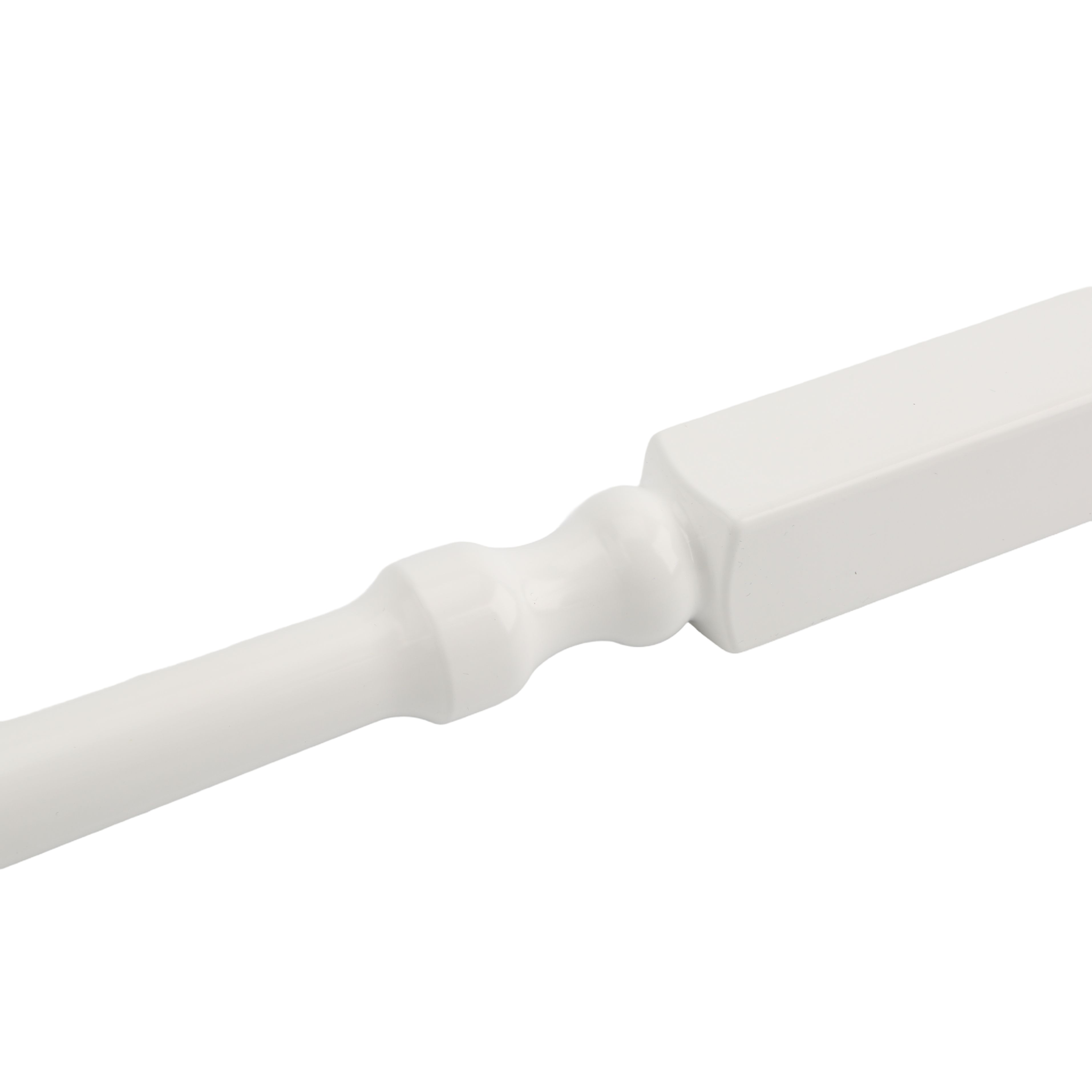 LMT 1 1/2" Sq Customizable Length Colonial Baluster Thermoformed Vinyl ...