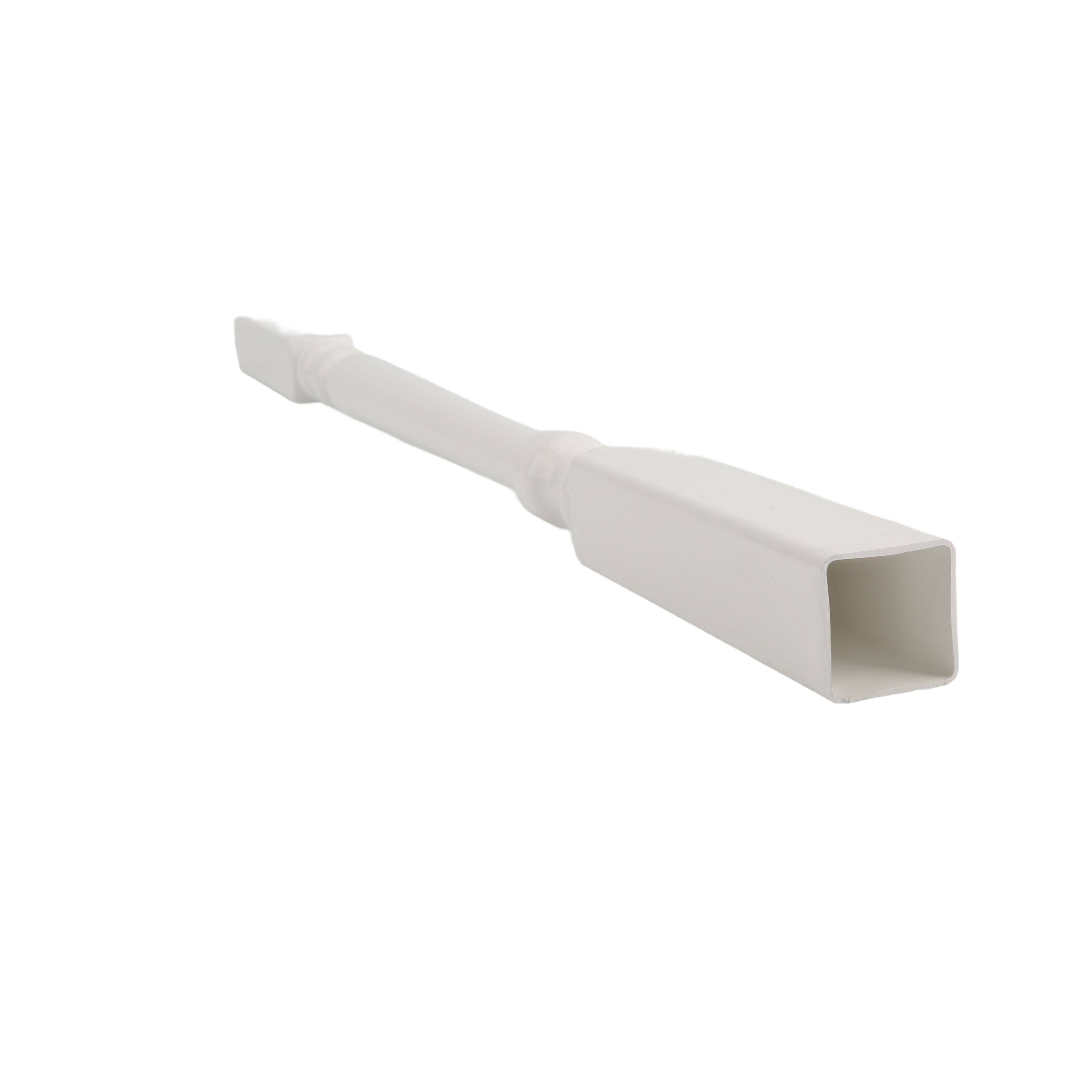 LMT 1 1/2" Sq Customizable Length Colonial Baluster Thermoformed Vinyl ...