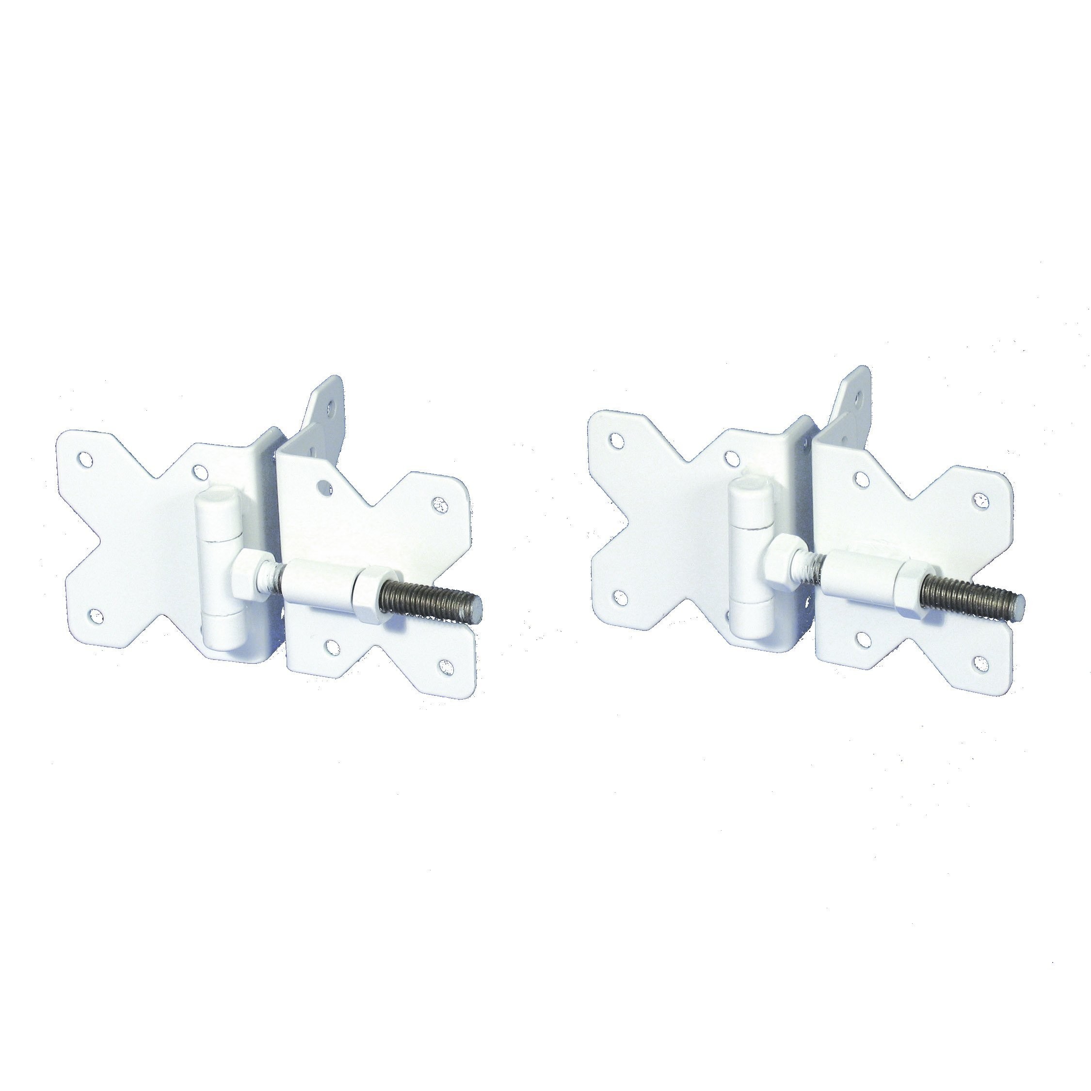LMT 3" x 3" Self-Closing, Residential Hinge For Vinyl Fence Gates (Pair ...
