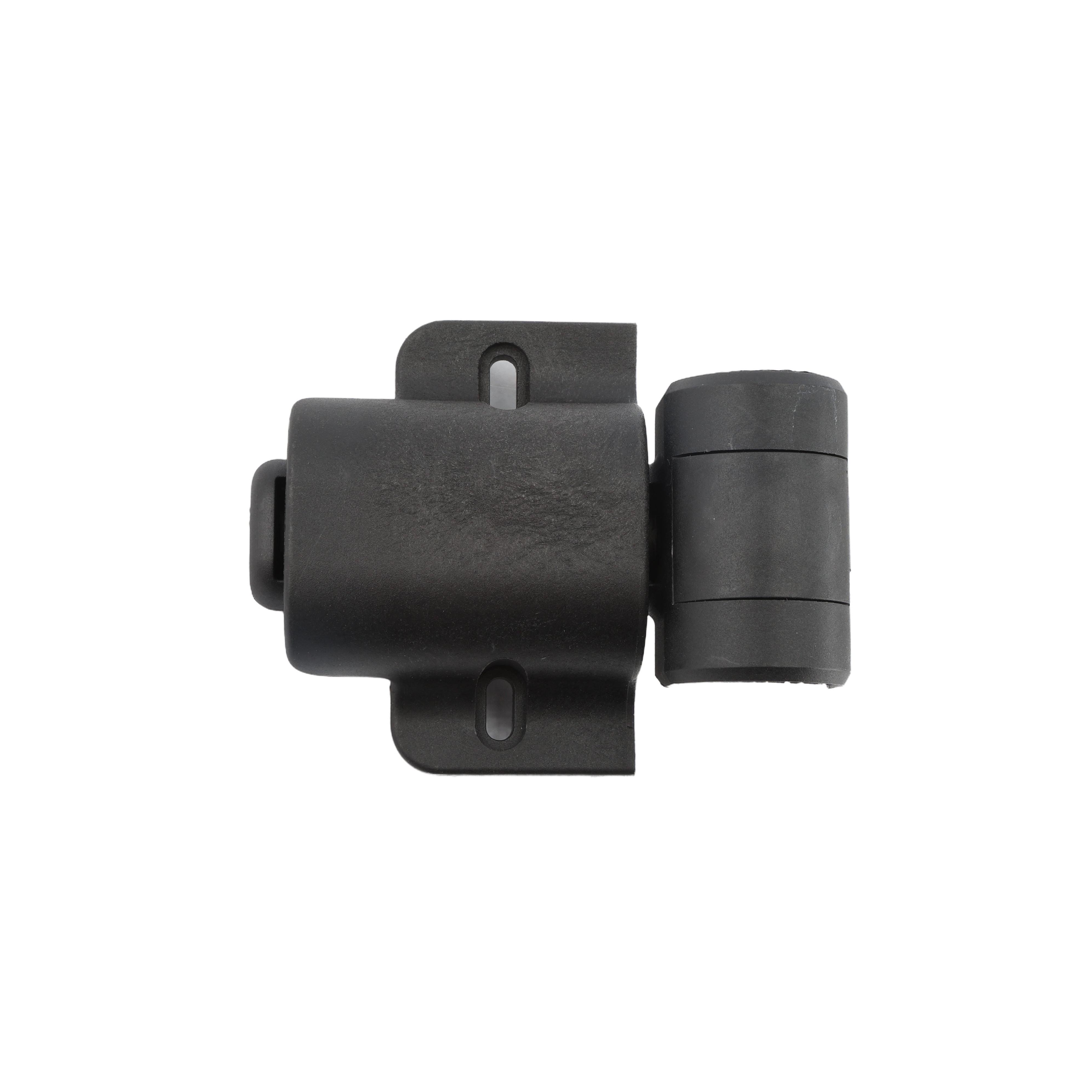 10" Nylon Magnetic Pool Latch Set (Black) | Vinyl Fence Fittings